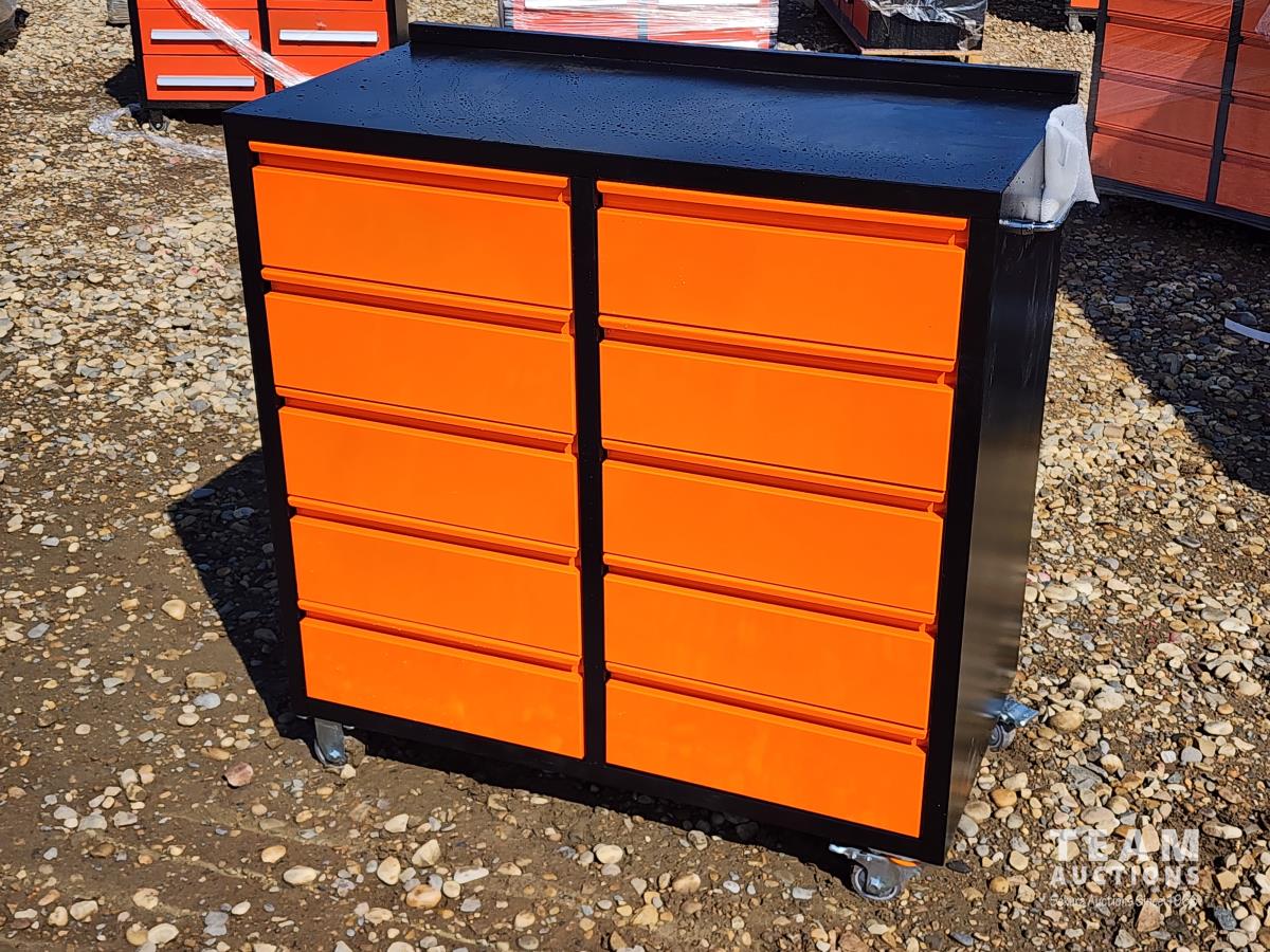 2023 Diggit Light Duty 10 Drawer Tool Cabinet (Unused) [23GJ13001-034]