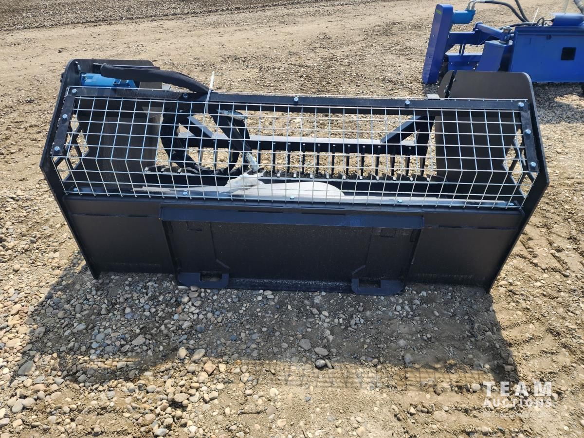 2023 80 Inch Hydraulic Rock Picker Bucket - Skid Steer Attachment ...