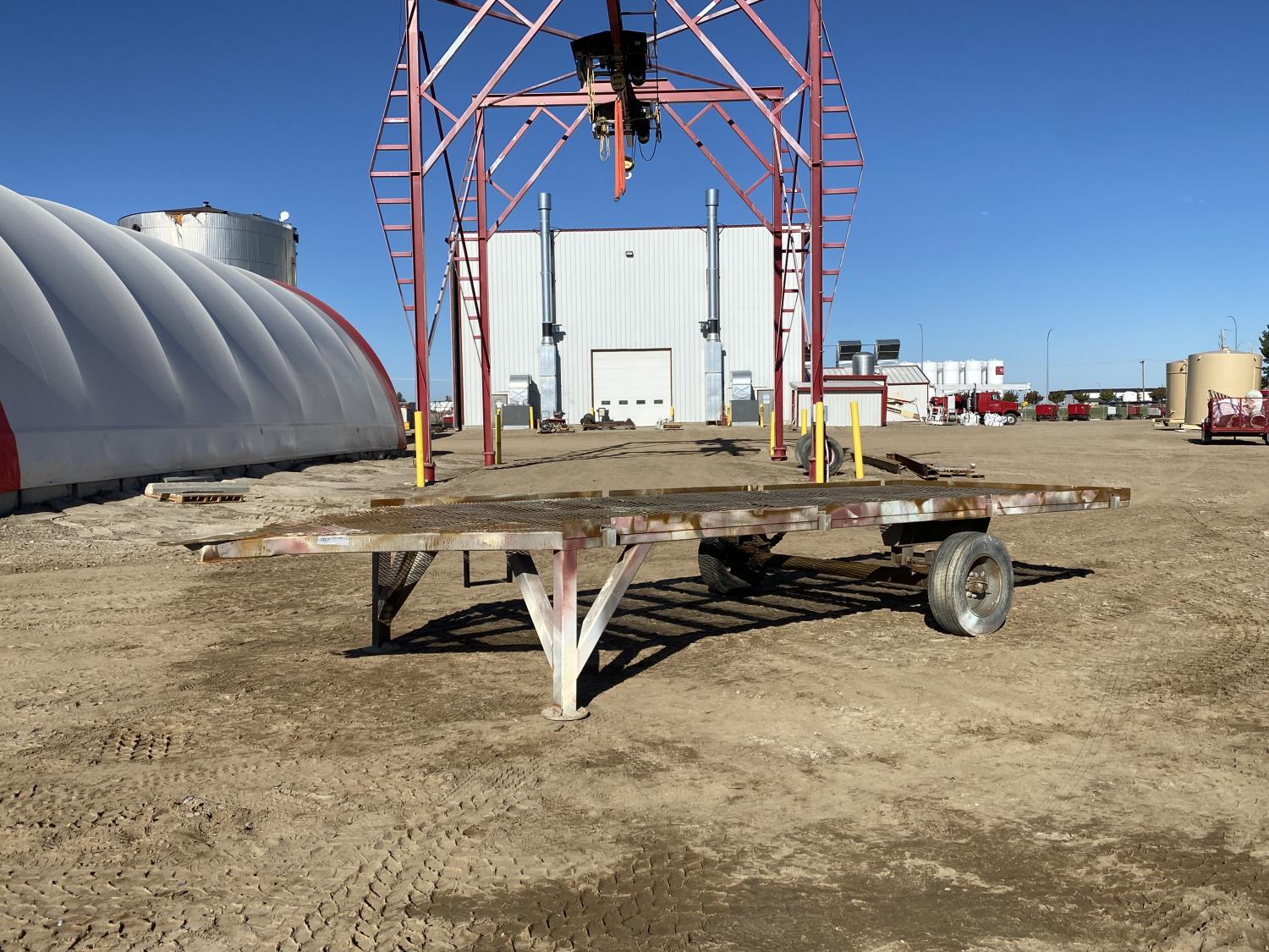 20 Ft S/A Blast Trailer [25IO02001-047] | Team Auctions
