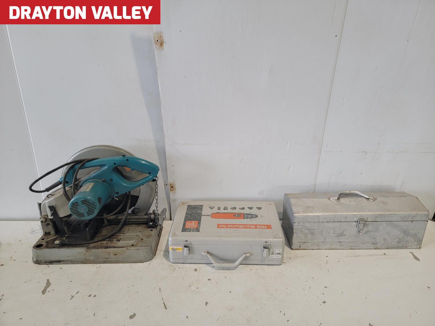 Makita Cut-Off Saw, Fein Mulitmaster, 1 Inch Drive Sockets and Ratchet ...