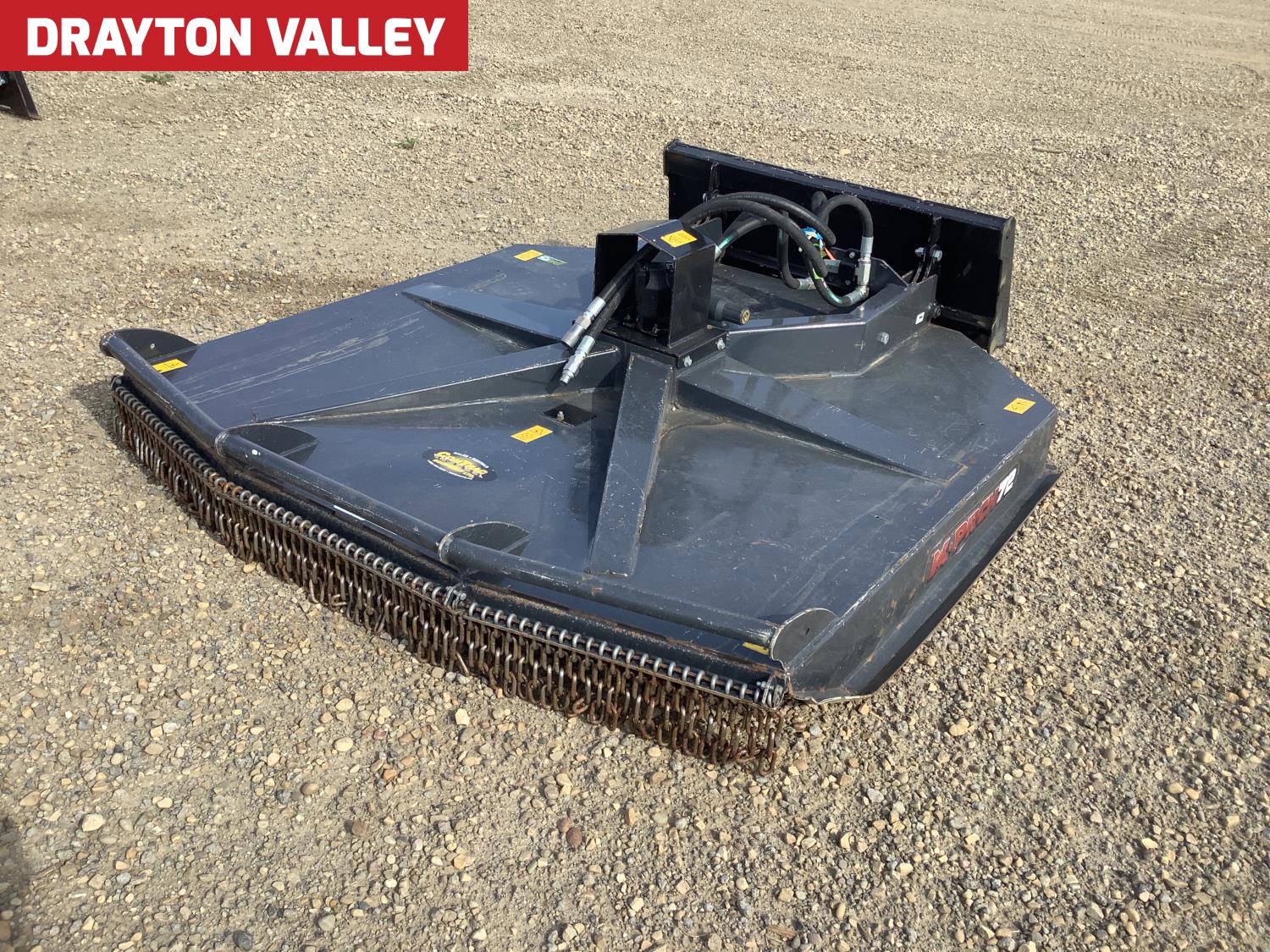 MK Martin PRCH72 Heavy Duty Rotary Brush Mower Skid Steer Attachment ...