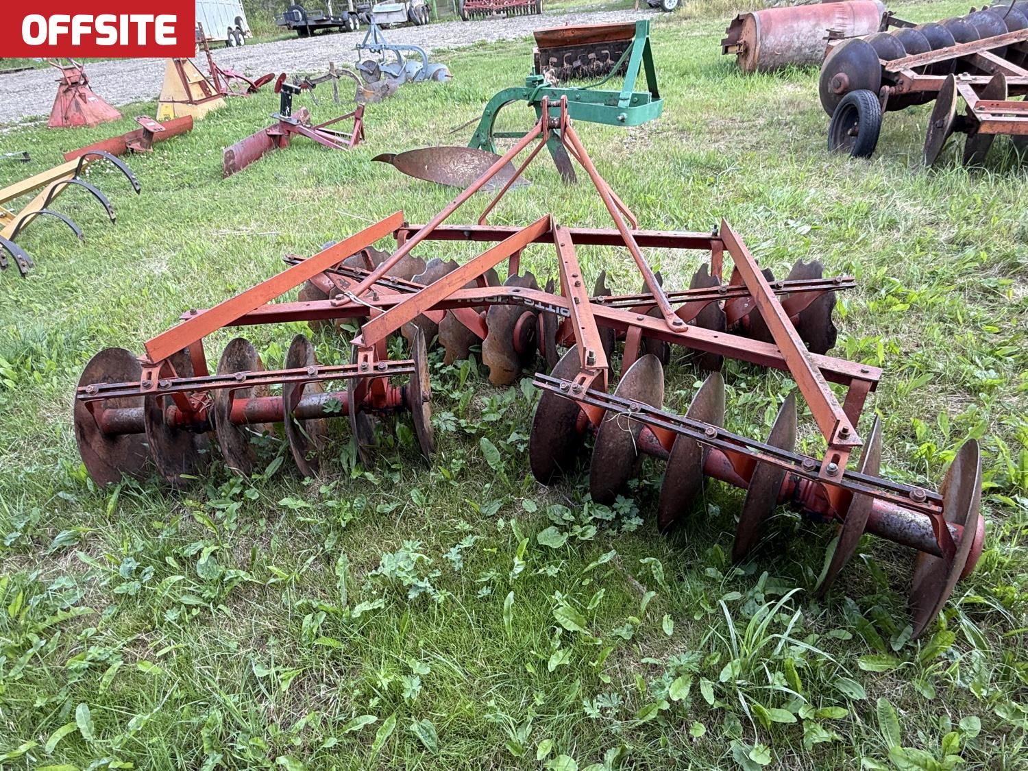 7 Ft 3 Pt Hitch Tandem Disc [25IB32006-039] | Team Auctions