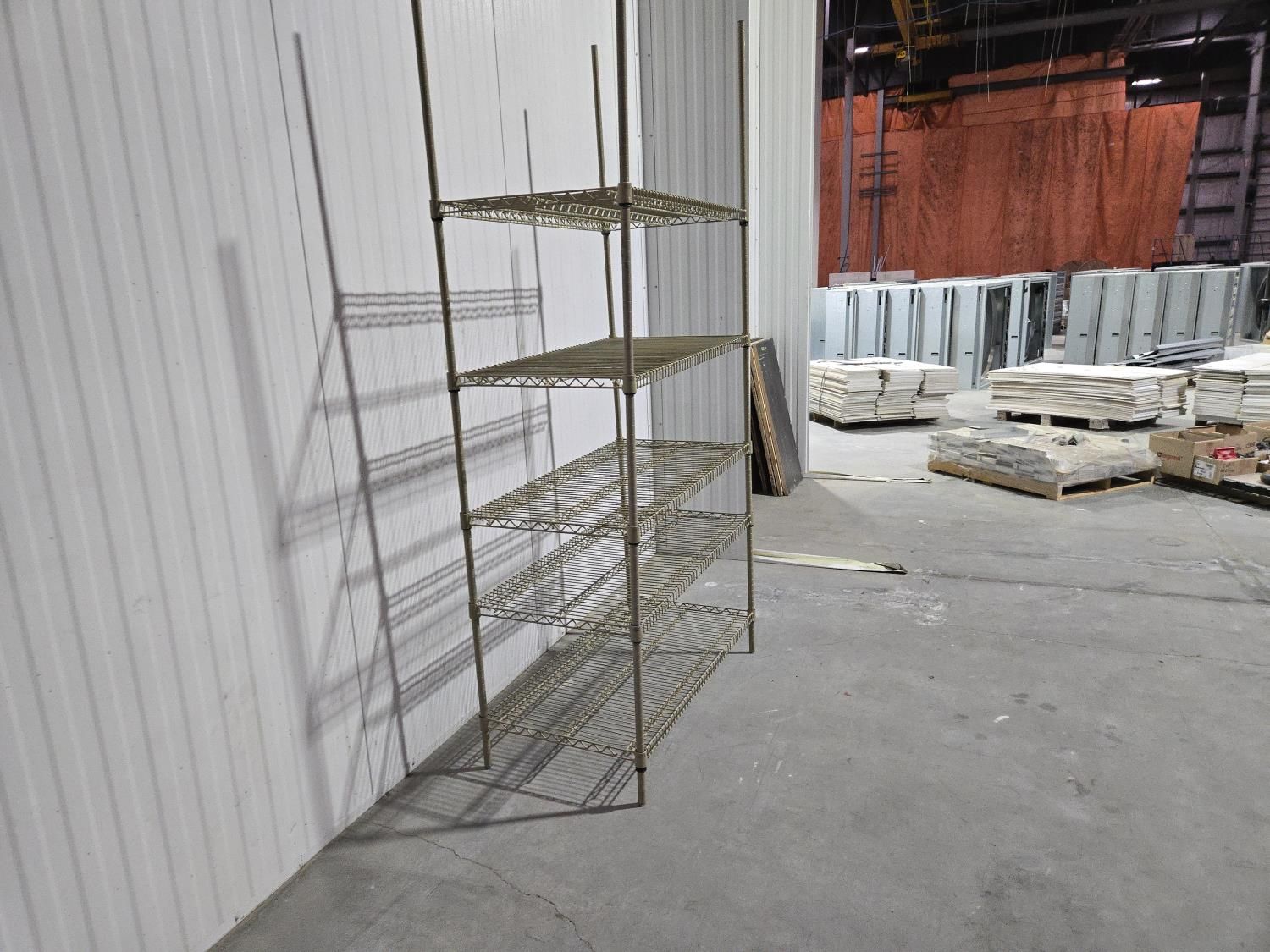 (2) Free Standing Adjustable Shelf Units 24 Inch X 48 Inch X 96 Inch ...