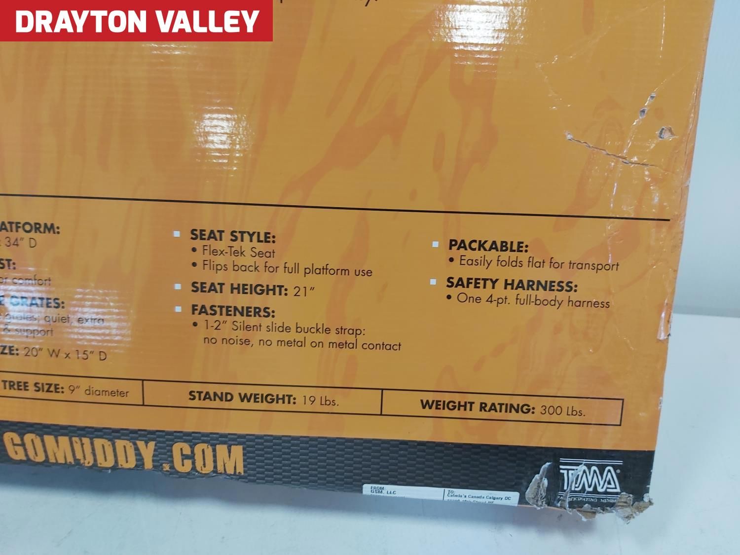 Muddy The Boss XL Tree Stand [25LC10977-004] | Team Auctions