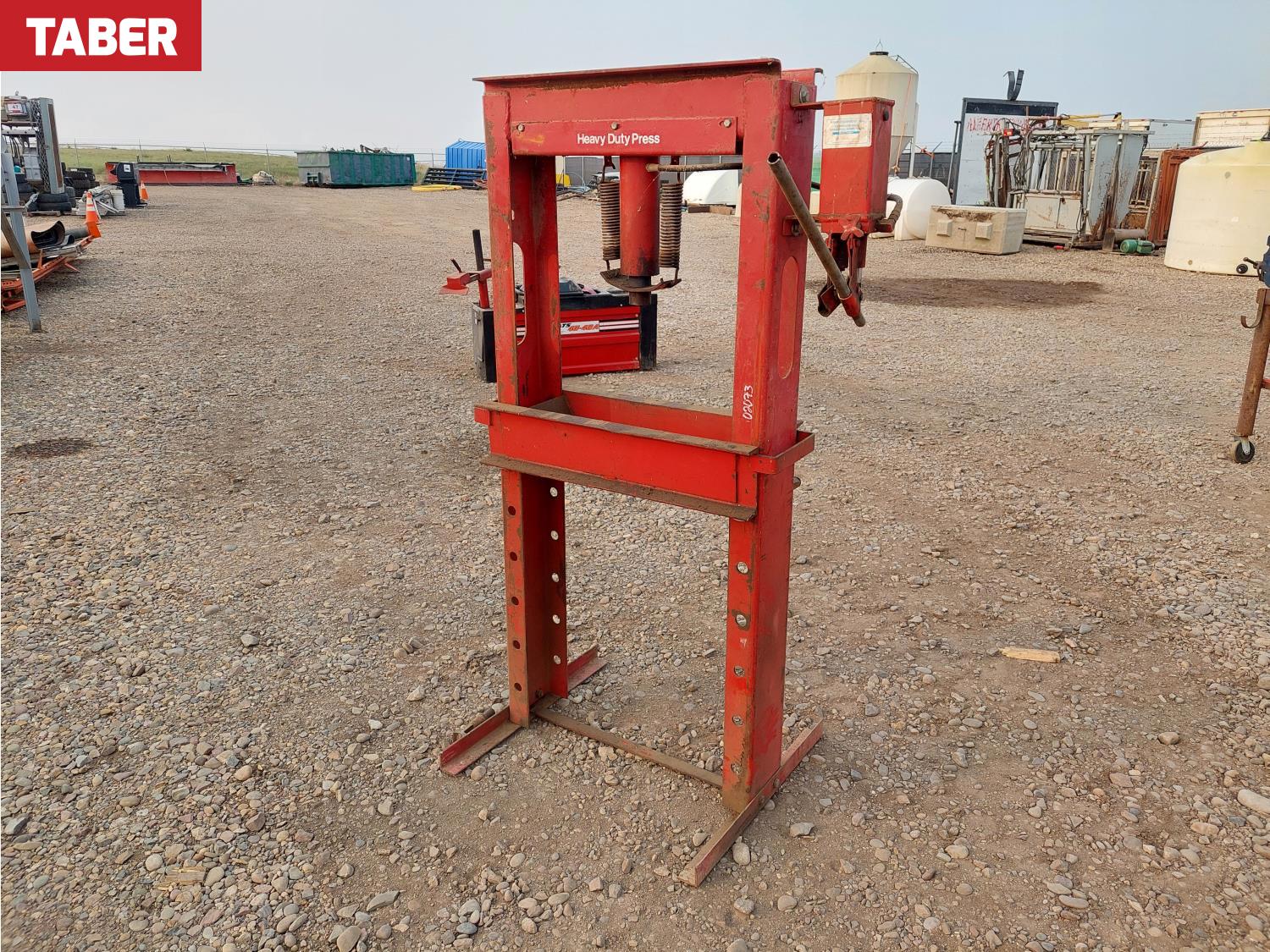 Hawk Equipment Hydraulic Press [25IH02073-005] | Team Auctions