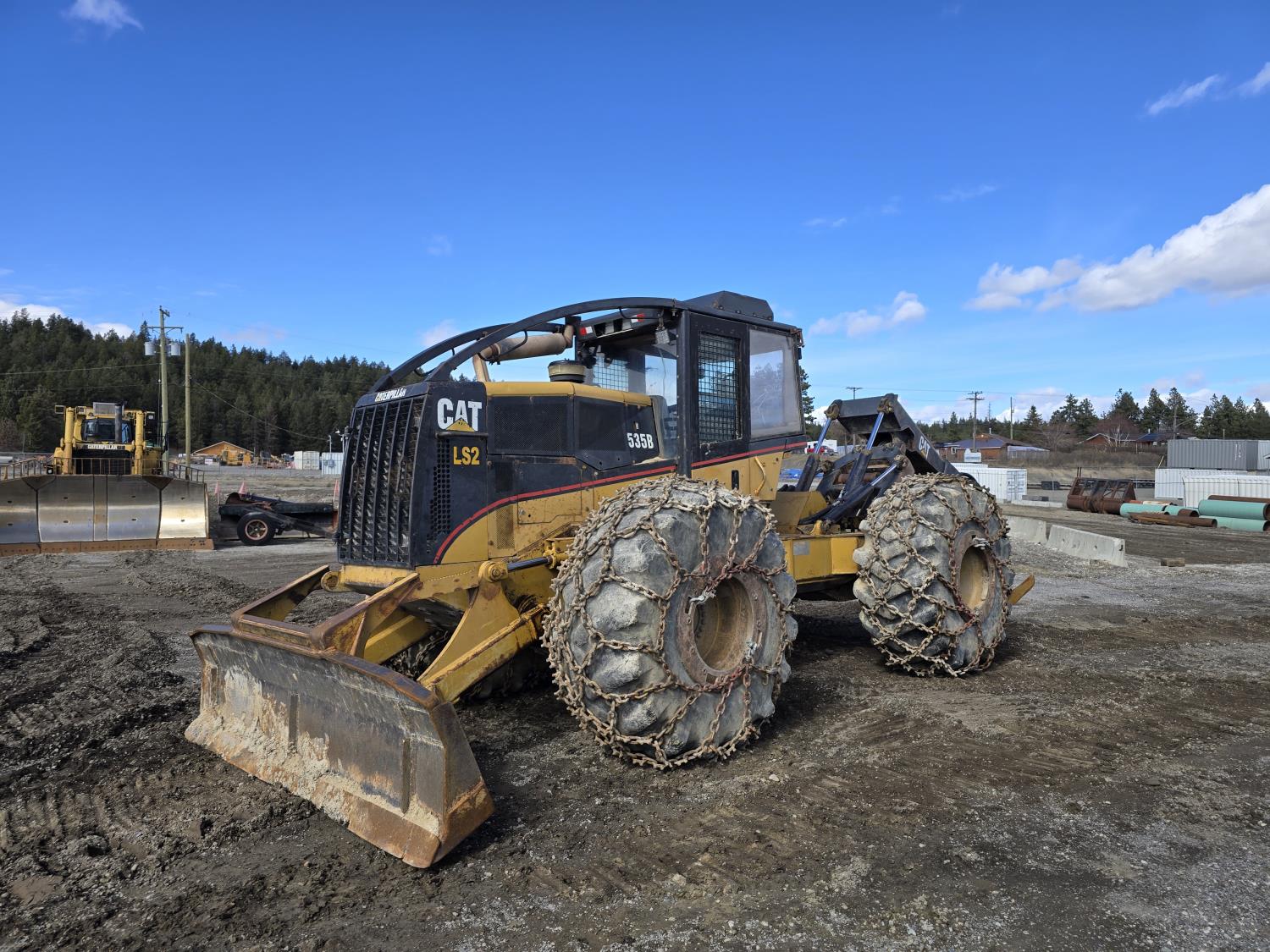 2002 Caterpillar 535B 4x4 Skidder [25DI03001-006] | Team Auctions
