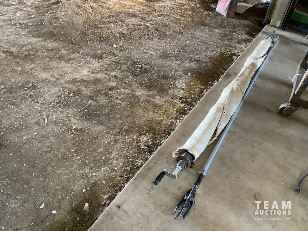 8 Ft Wide Roll Tarp Assembly [23FL05001-194] | Team Auctions