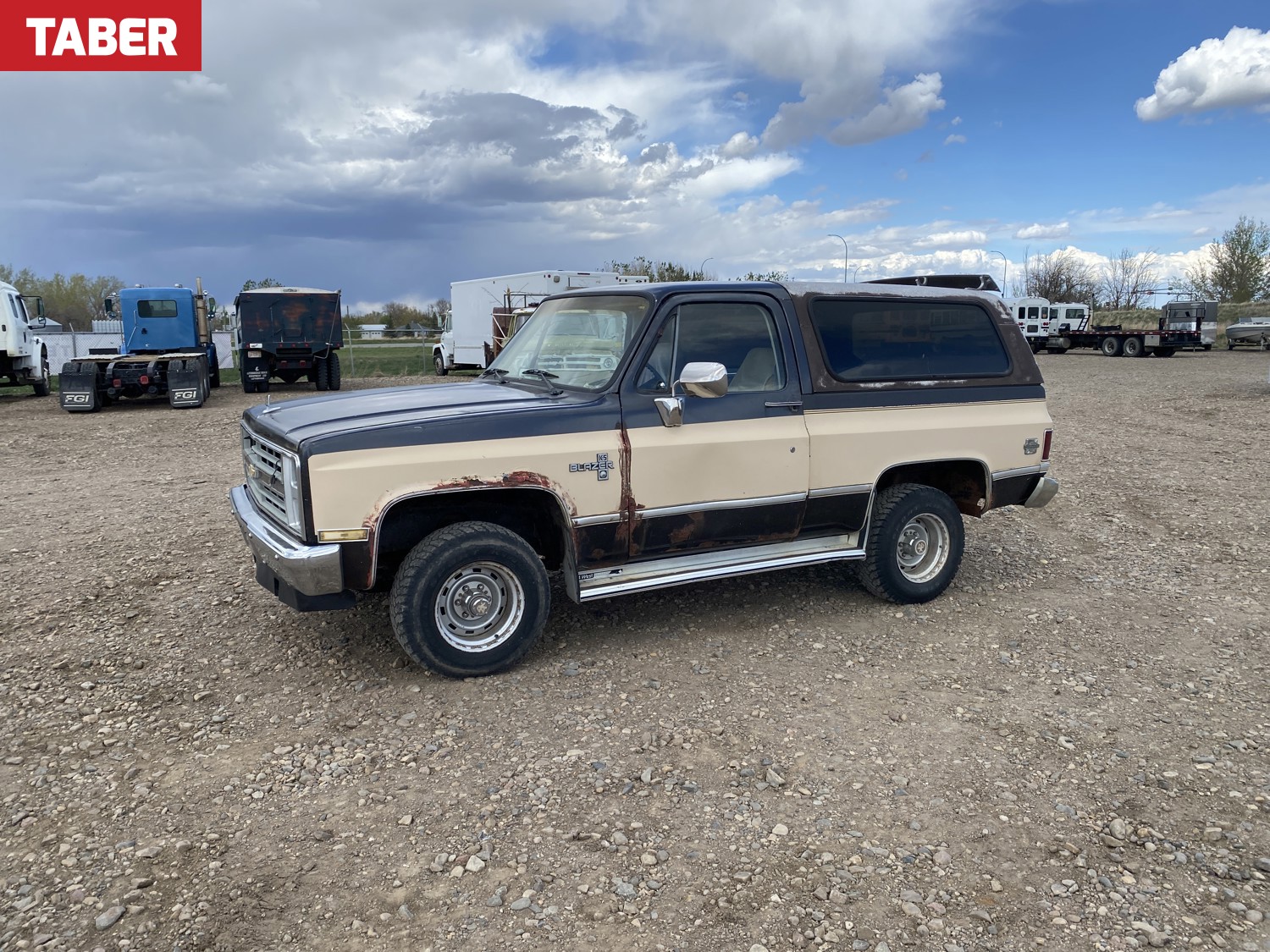 1987 Chevrolet V10 Blazer 4X4 Sport Utility Vehicle [26EF02110-017 ...
