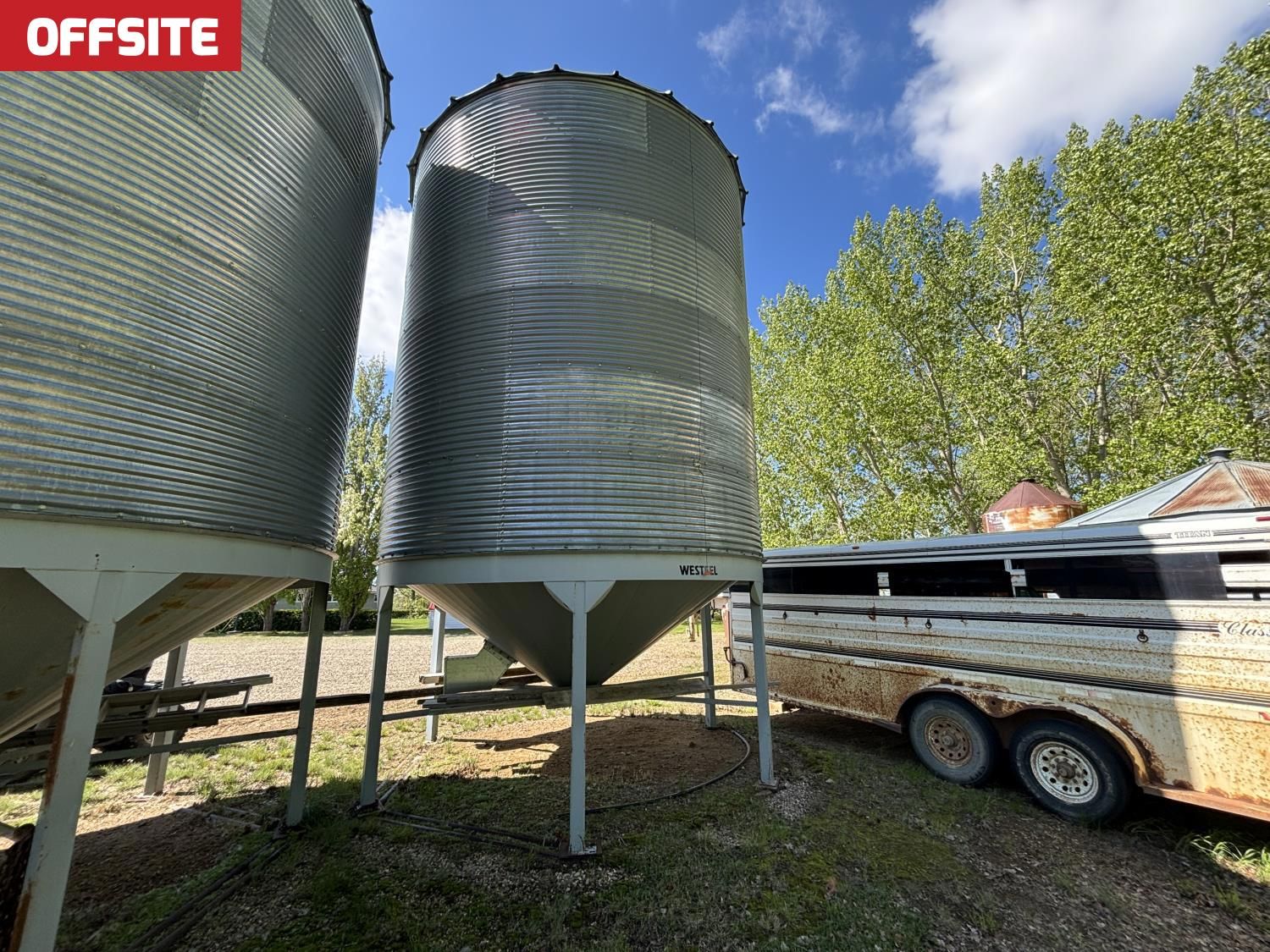 Westeel-Rosco 14 Ft 6 Ring Hopper Bin [25GC24016-006] | Team Auctions