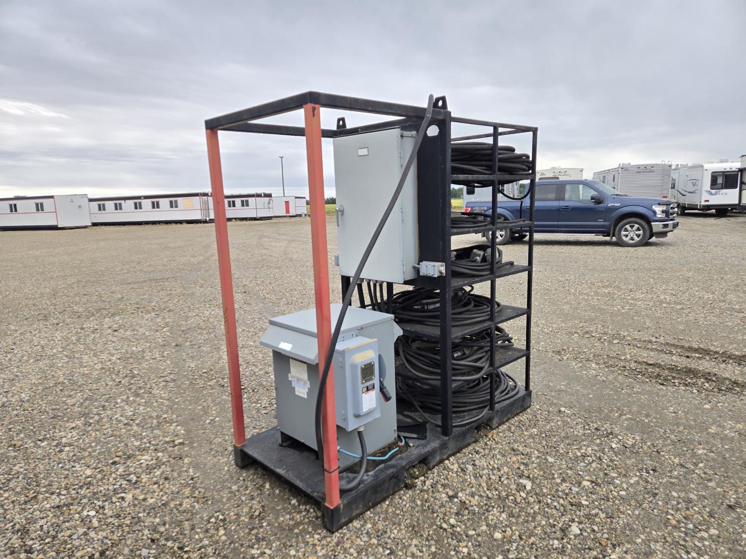 3 Phase 45kVA Transformer On Skid [25HH05001-025] | Team Auctions