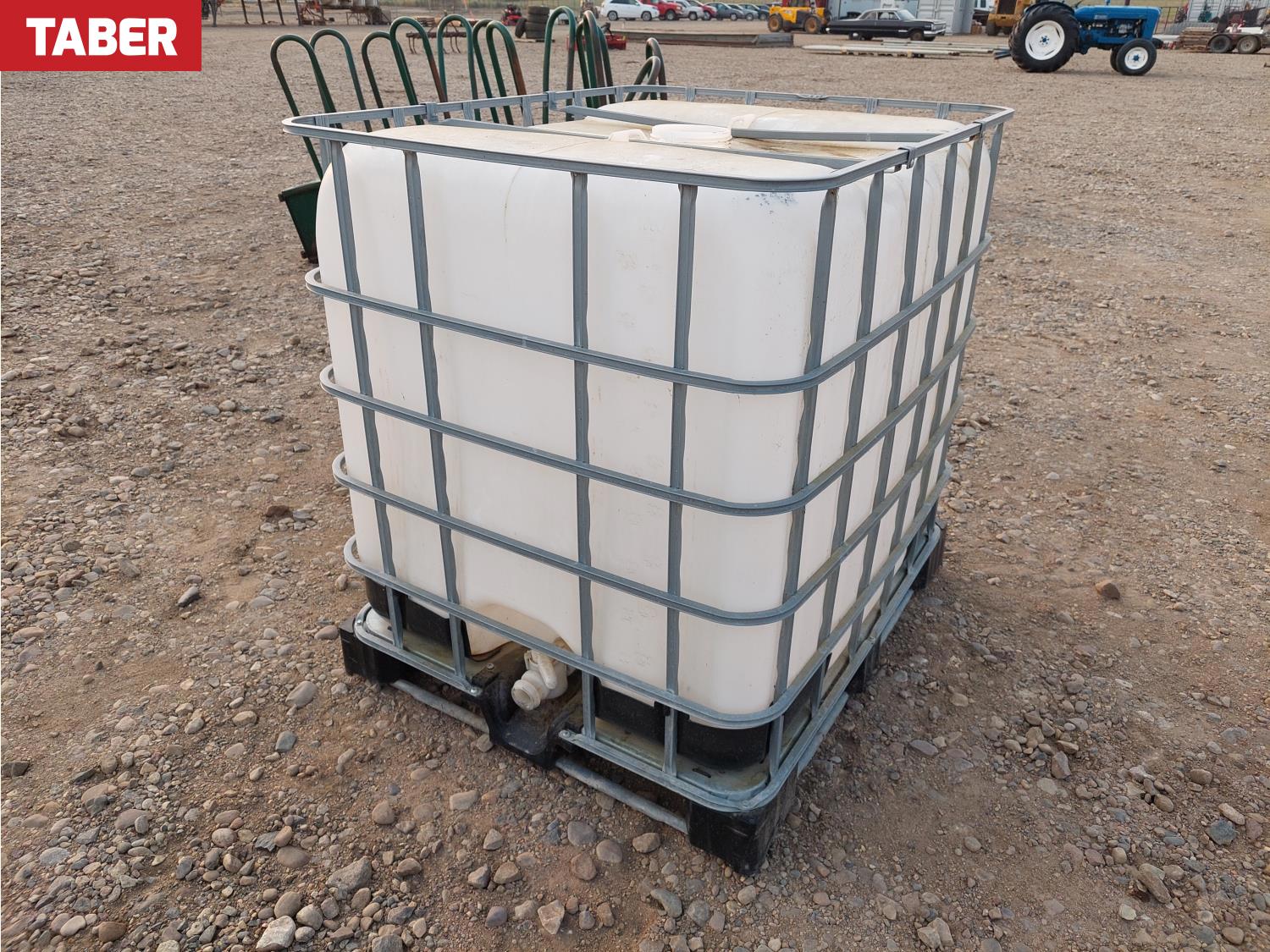 1000L Caged Poly Tank [25IH02070-006] | Team Auctions