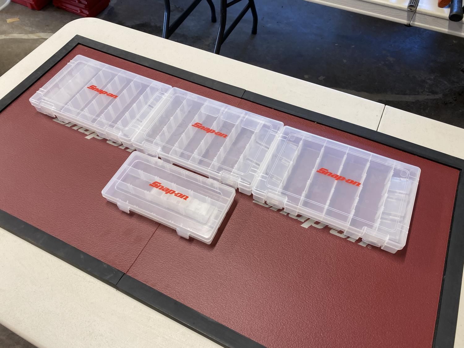 Qty of (4) Snap-On Storage Trays [25IP02003-008] | Team Auctions