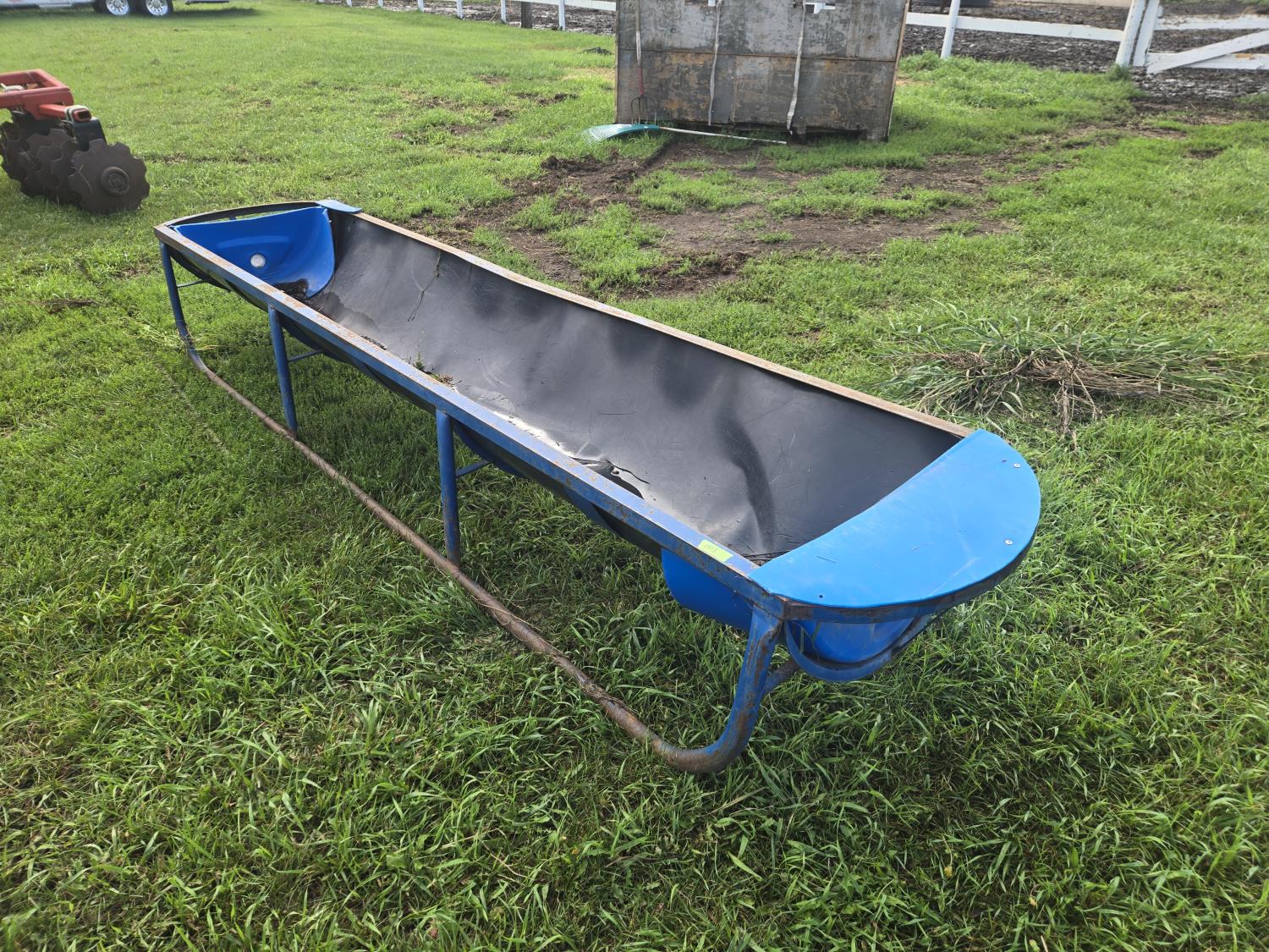 11 Ft Steel Frame Poly Trough [25HF37001-003] | Team Auctions