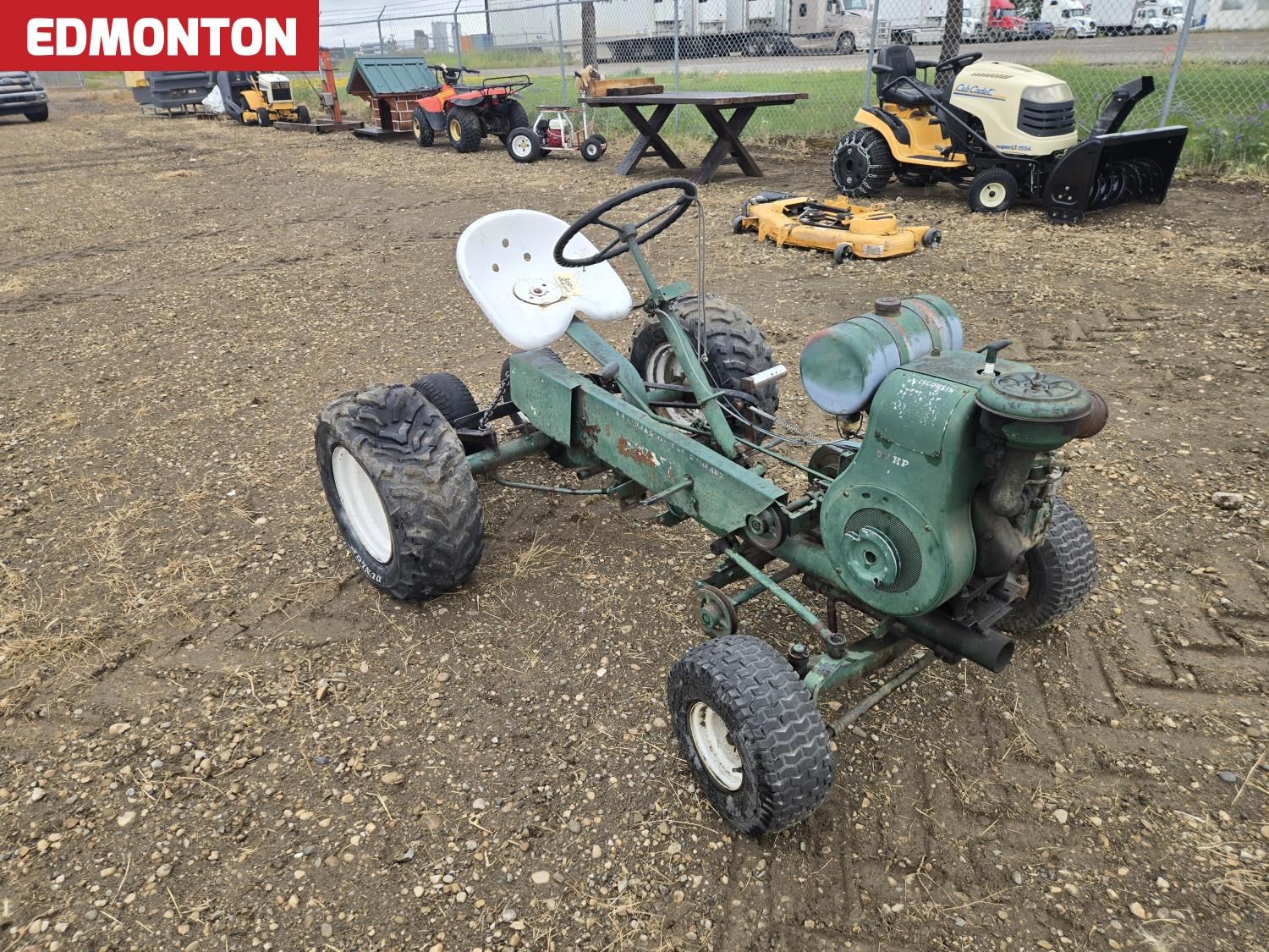 National Mower Company Vintage Lawn Tractor [25HD48004-008] | Team Auctions
