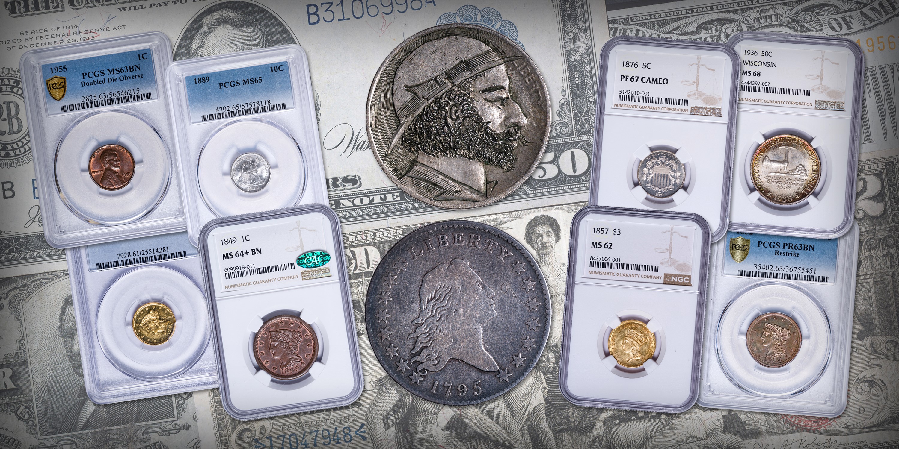 Online Rare Coin & Currency Auction #121 | MintProducts Auctions