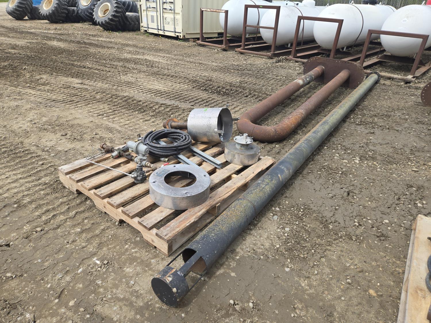 Complete Propane Heater with Tube & Stack (For 400 Barrel Oilfield Tank ...