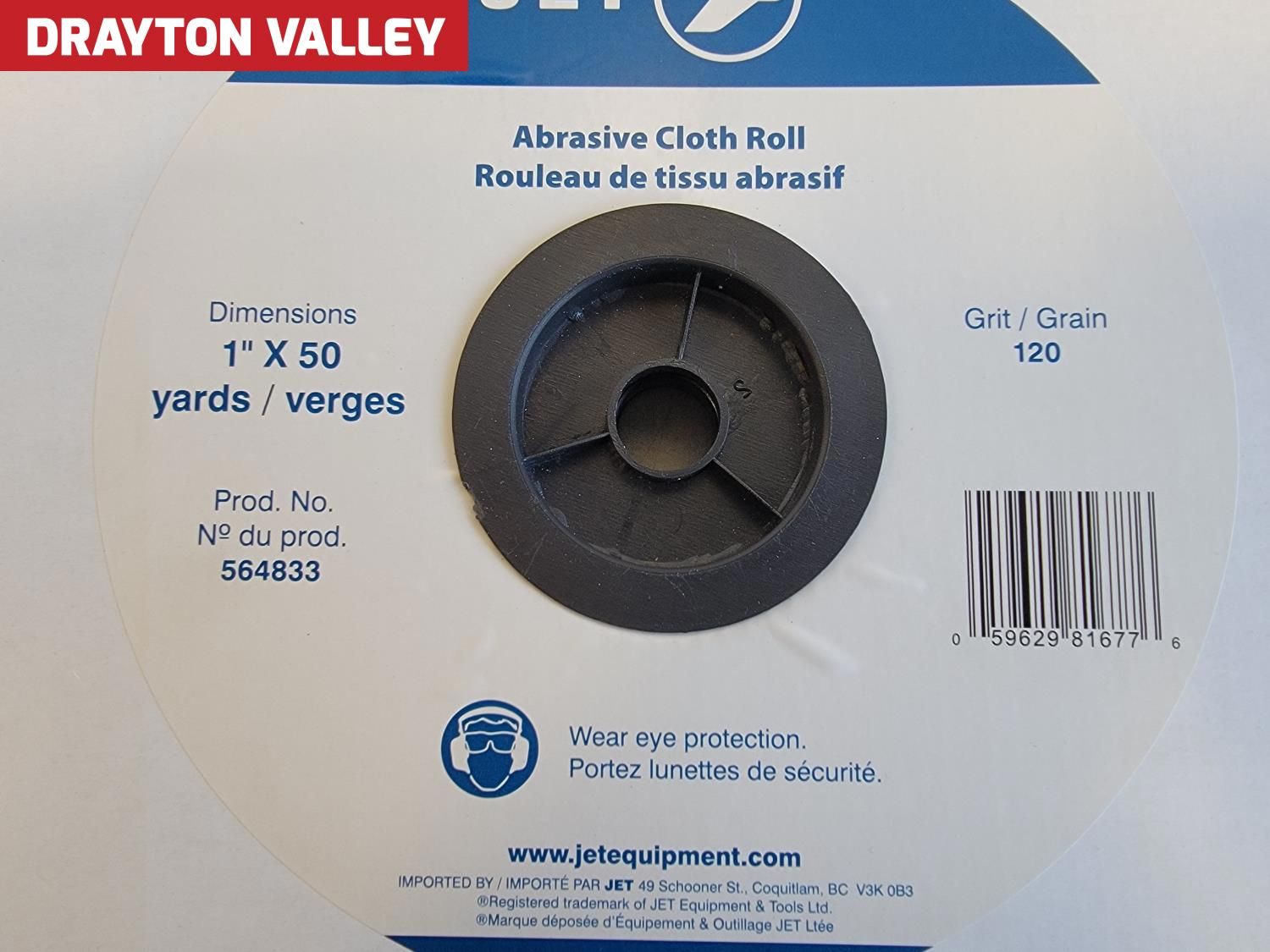 (8) Neck Gaiters, 1 Inch X 50 Yard Roll of Abrasive Cloth and Size 9 ...