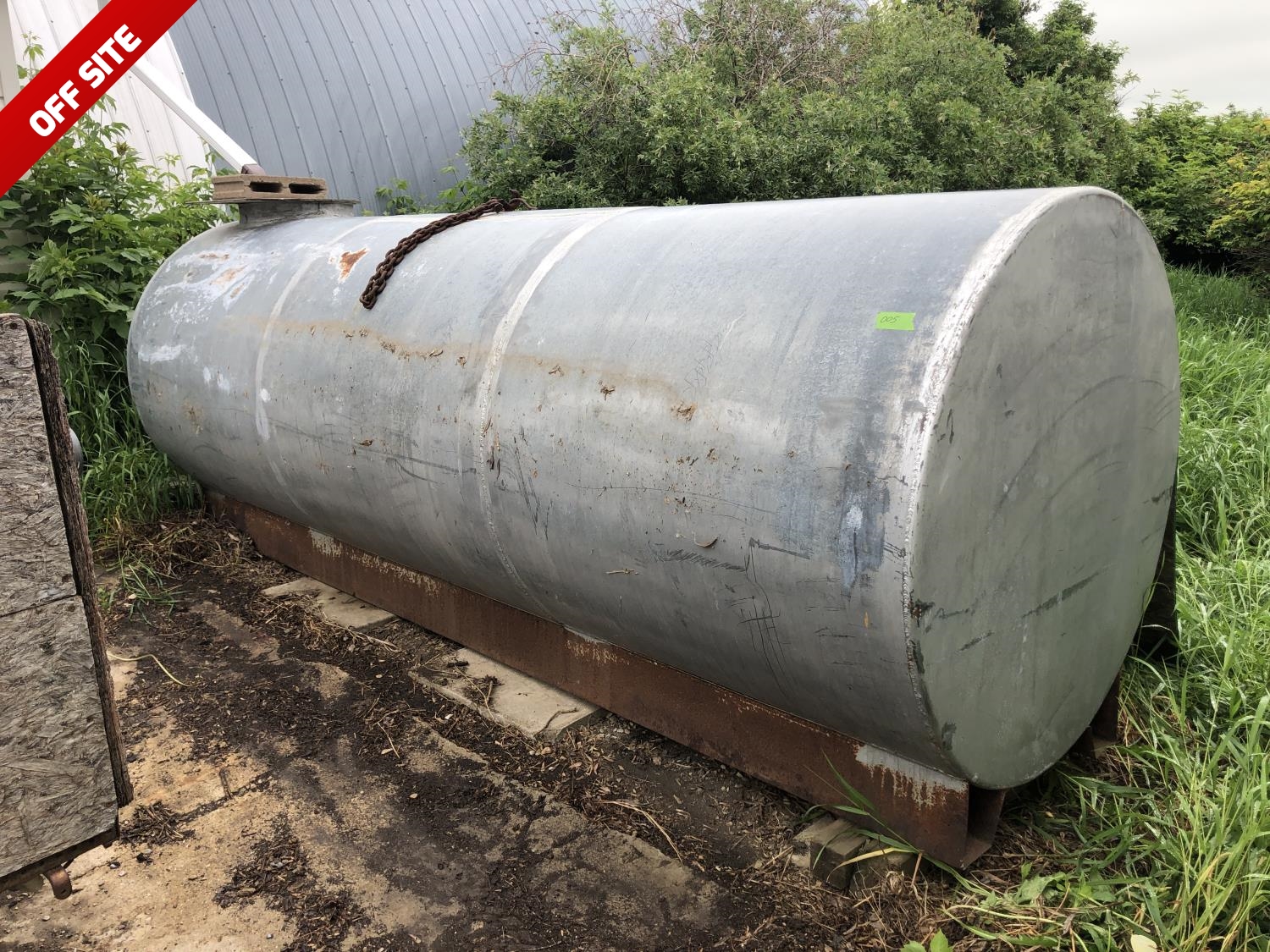 12Ft X 4Ft Galvanized Tank [24GC18001-005] | Team Auctions