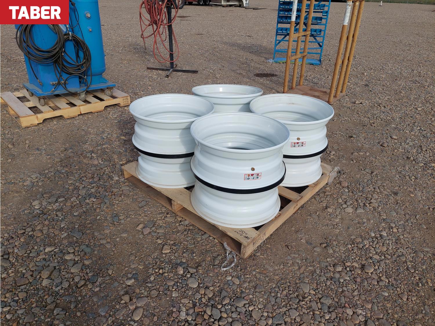 Qty of (8) 22.5X8.25 Rims (Unused) [25IH24012-101] | Team Auctions