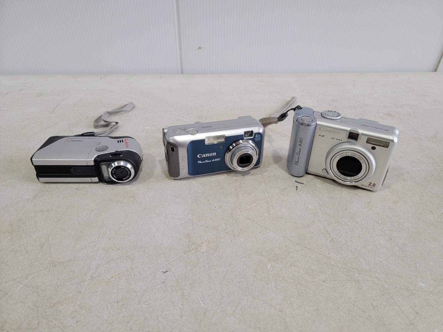 (2) Canon Digital Cameras and Video Recorder [24EH10034-027]
