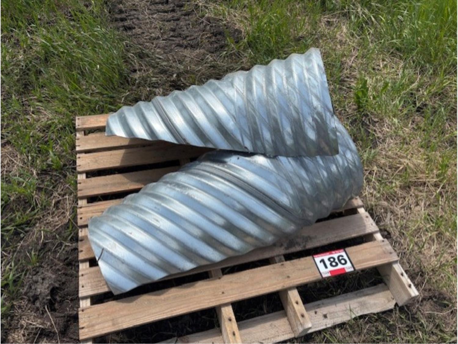 (2) 3 Ft X 16 Inch Culvert Extensions [25FM44001-616] | Team Auctions