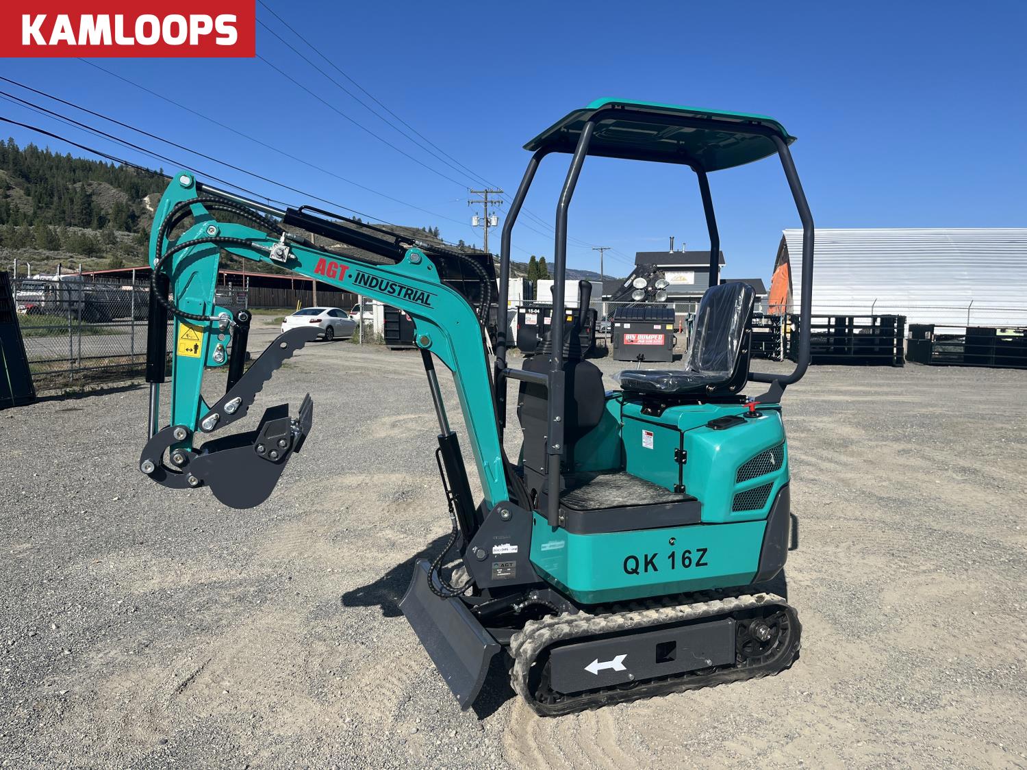 2025 AGT QK16Z Mini Excavator (Unused) [25FC13996-008] | Team Auctions