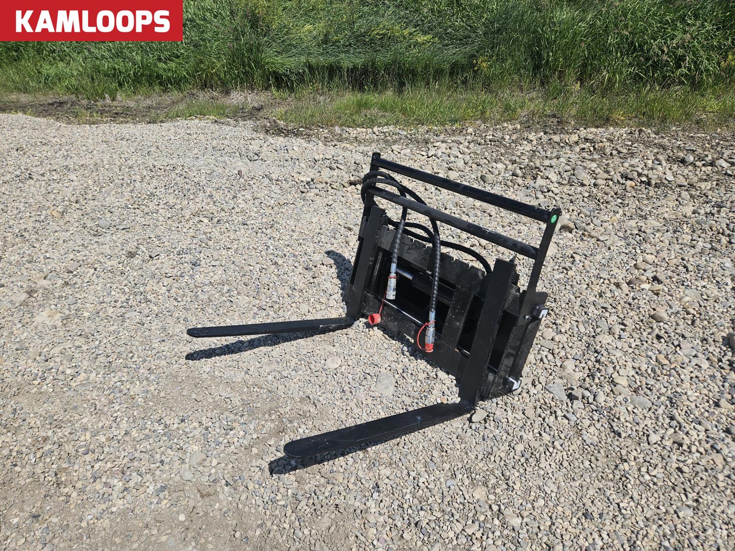 GIYI CYHC 29 Inch Hydraulic Side Shift Pallet Forks- Mini Skid Steer ...