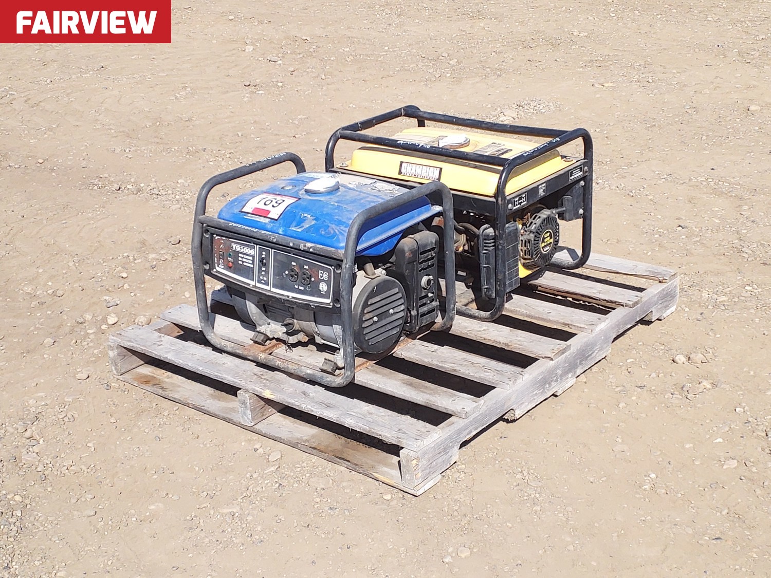 Tg 3000 & Champion 4000 Gas Generators [26FE06008-005] | Team Auctions