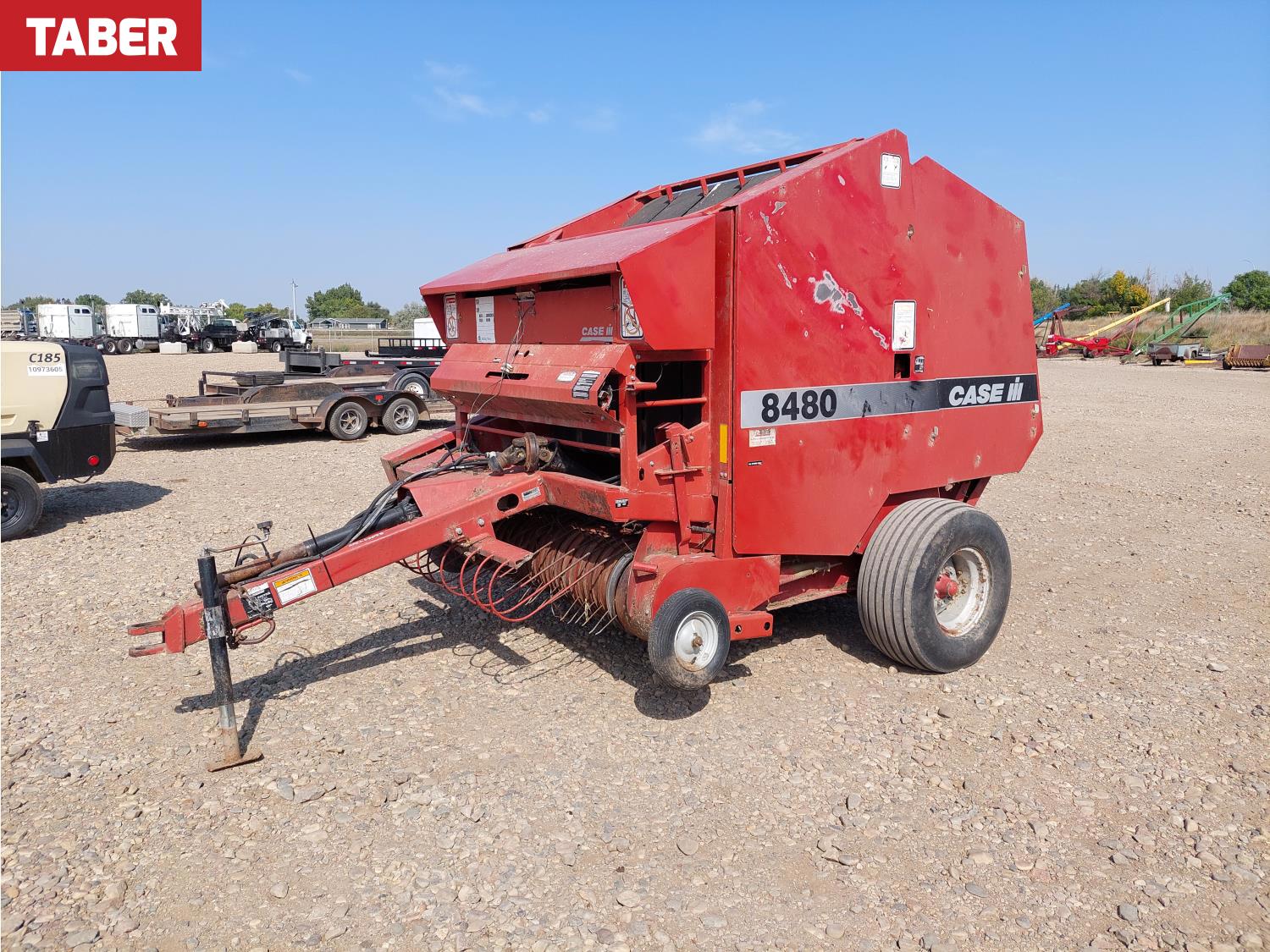 1997 Case IH 8480 Round Baler [25IG02073-001] | Team Auctions