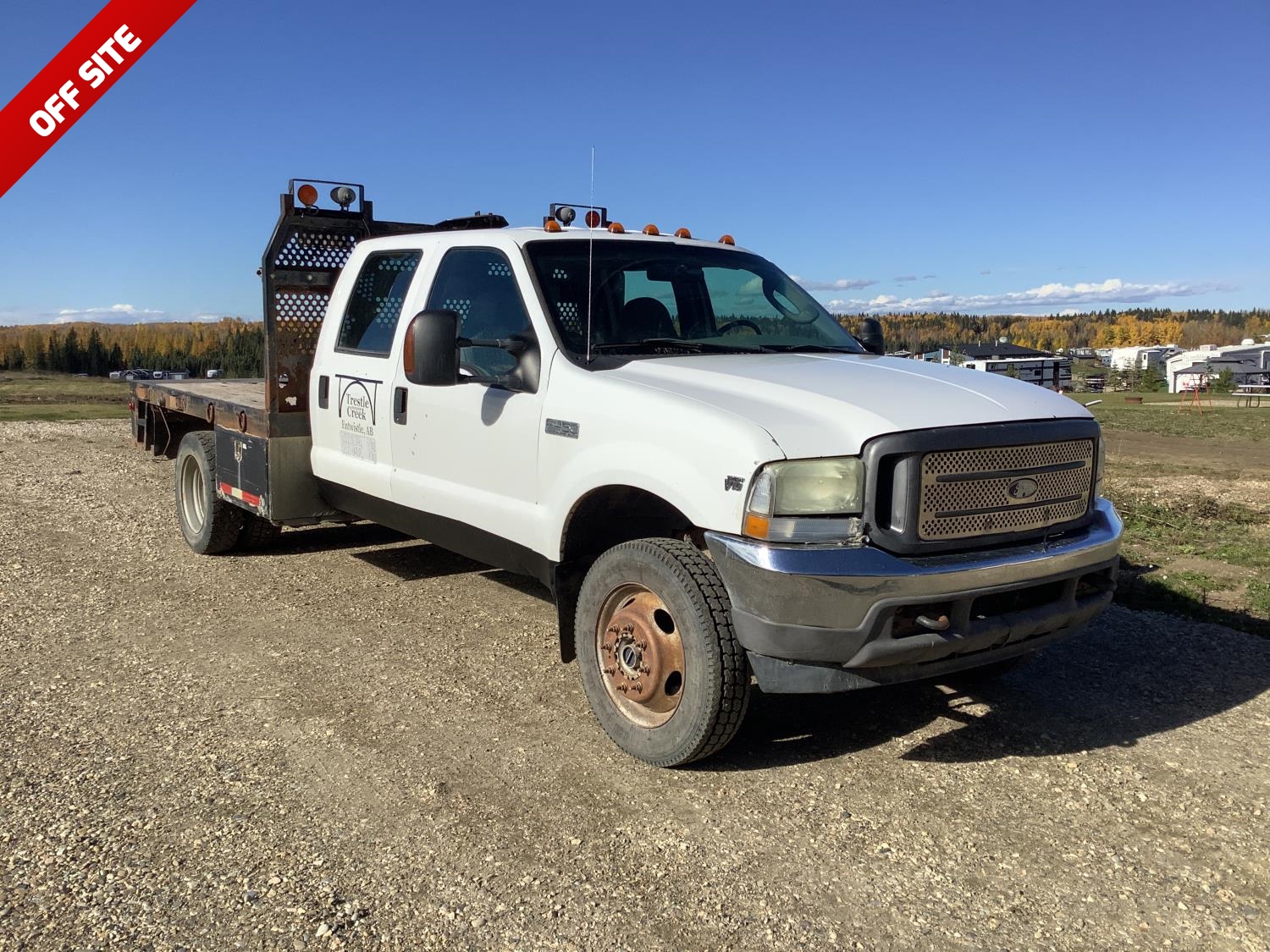 2004 Ford F450 XL 4X4 Crew Cab Flat Deck Truck [24JD05034-005] | Team ...