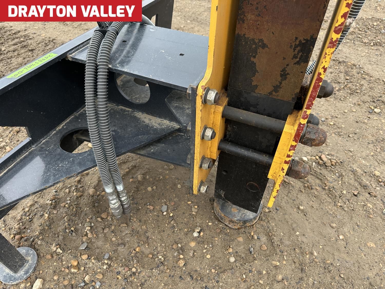 Skid Steer Hydraulic Post Pounder [25FH37096-001] | Team Auctions