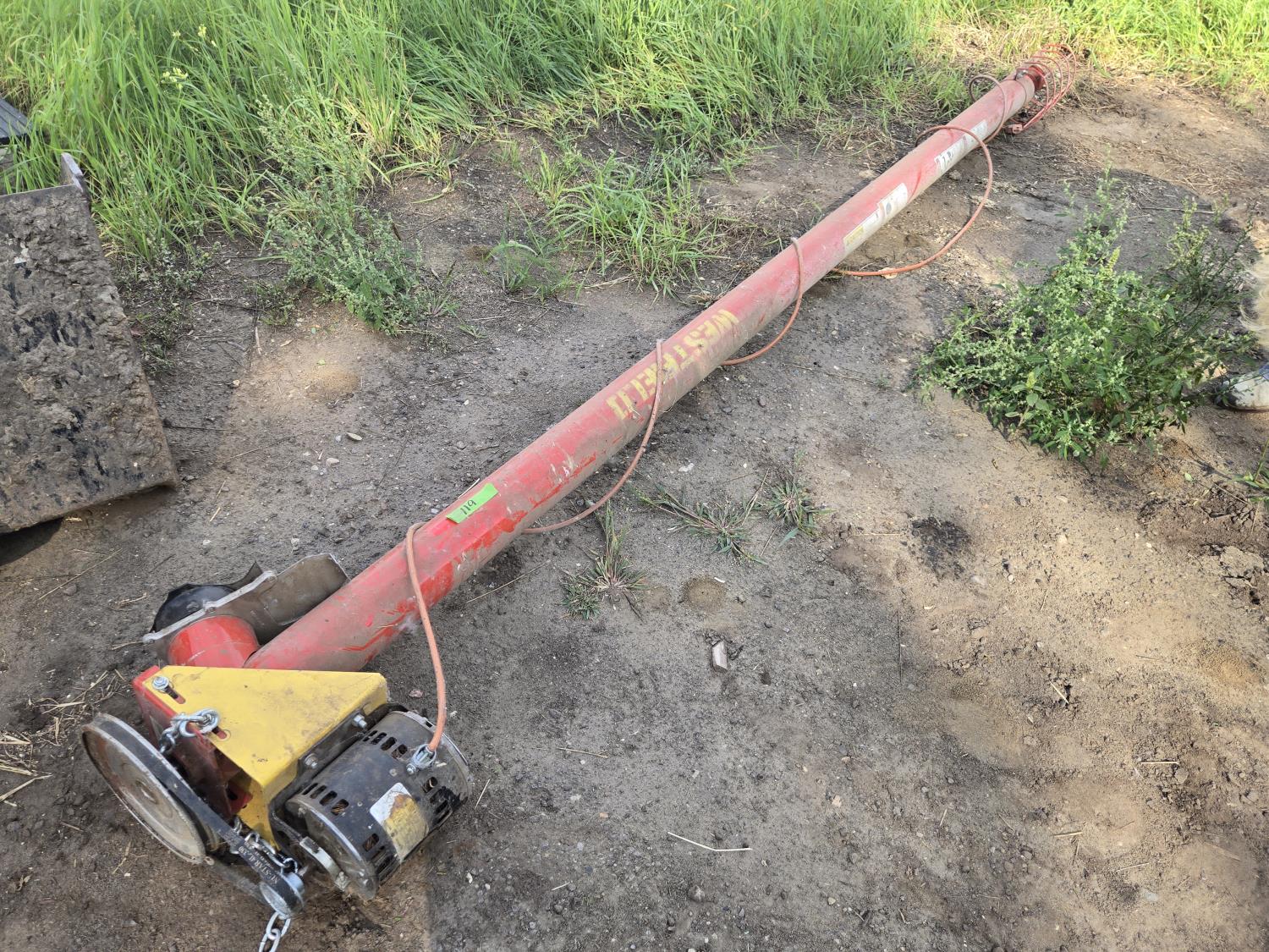 Westfield 4 Inch X 11 Ft Utility Auger with Electric Motor [25HF37001 ...