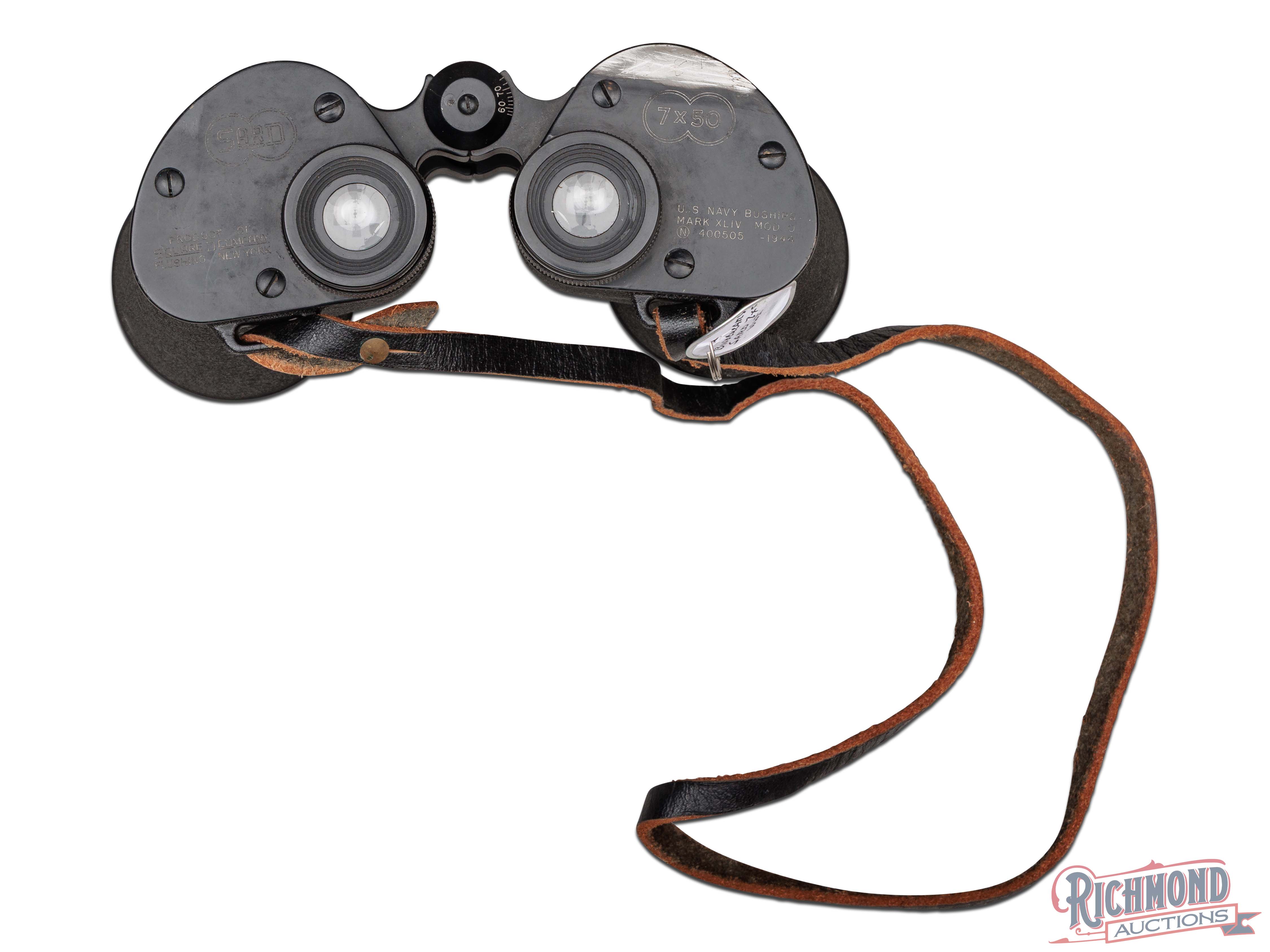SARD US Navy Buships 7x 50 Mark XLIV Binoculars With Case Dated 1944 ...