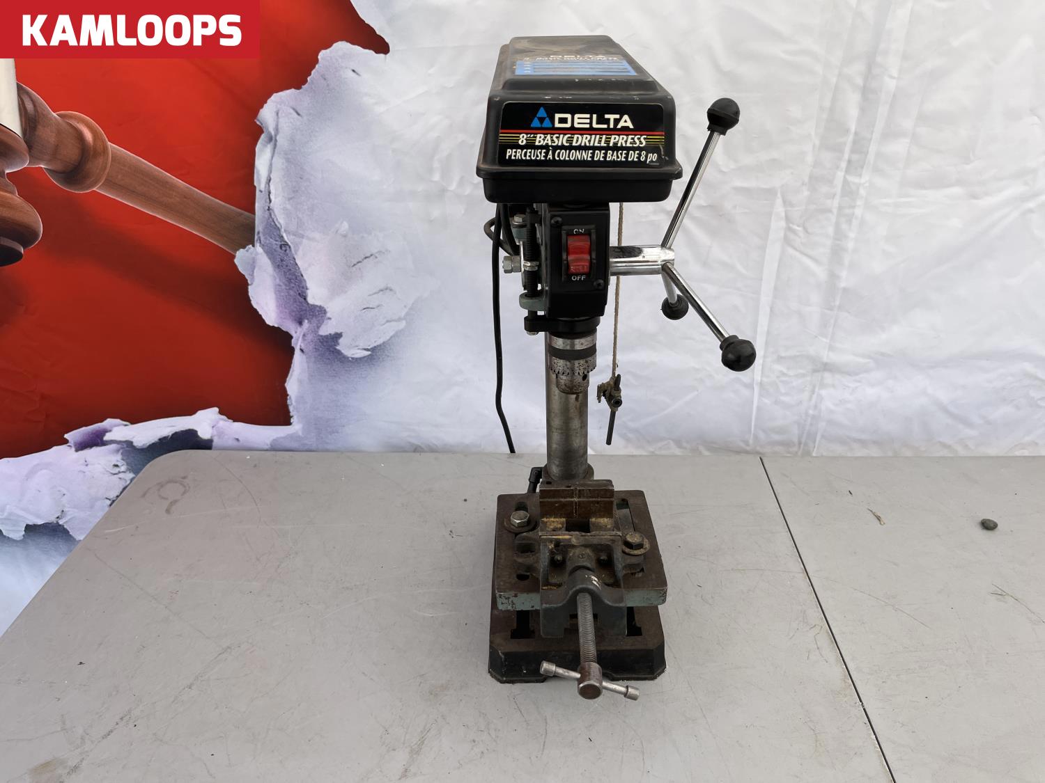 DELTA 8 Inch Drill Press [25IC32003-061] | Team Auctions