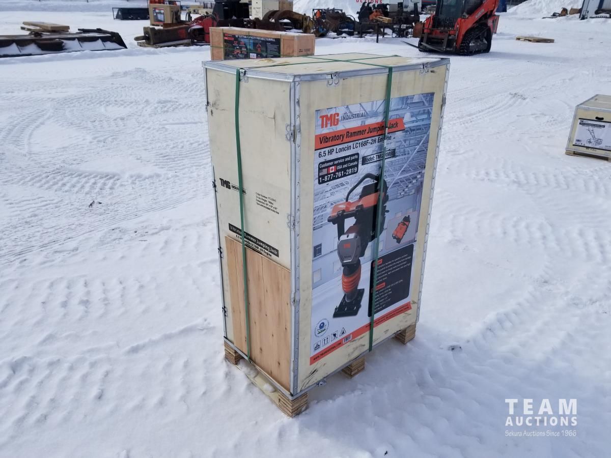 TMG Industrial TMG-RM80 2250-lb Vibratory Rammer Jumping Jack (Unused ...