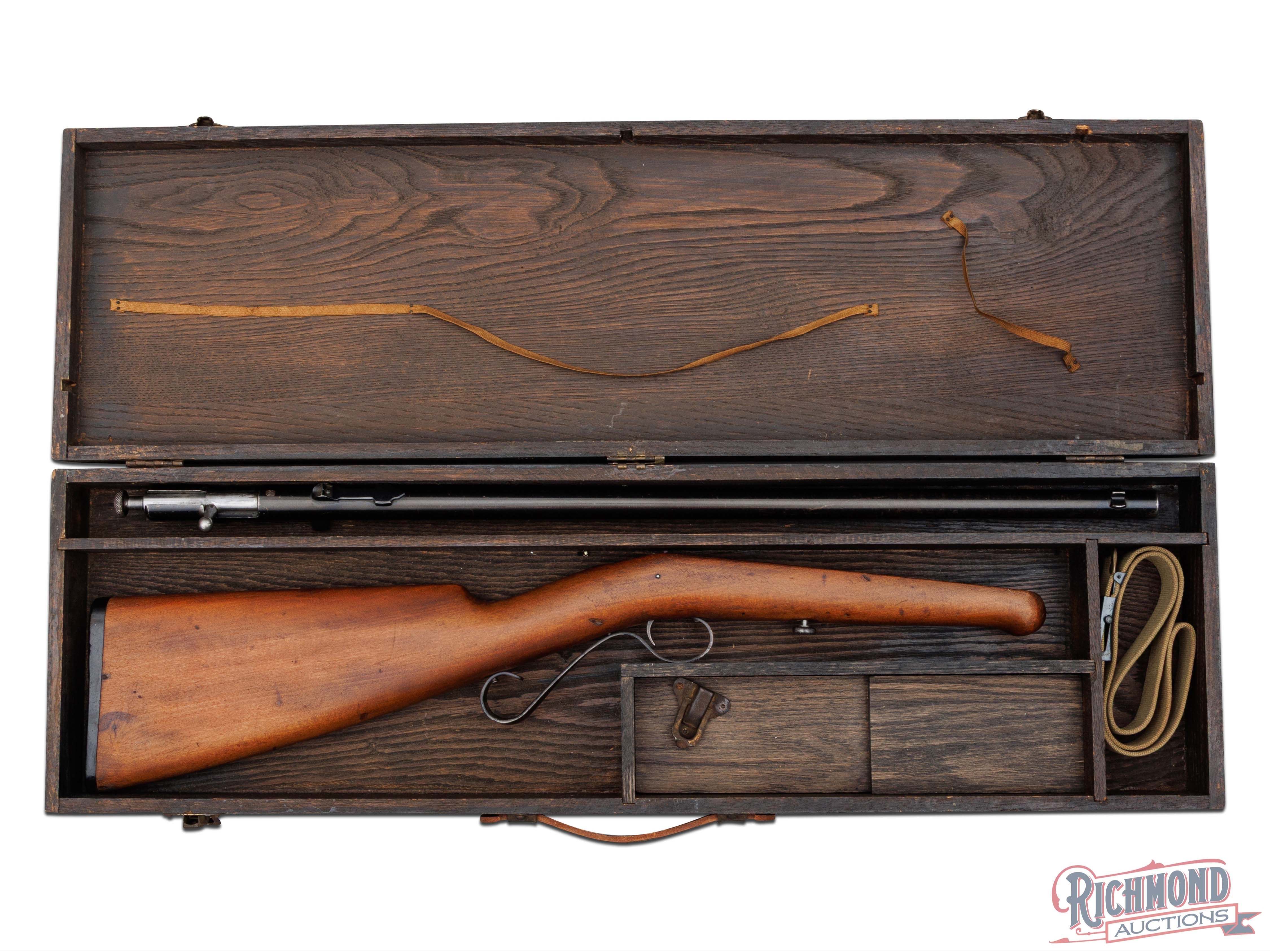 Rare Cased Winchester Junior Rifle Corp Kit with Model 1904 Rifle in 22 ...