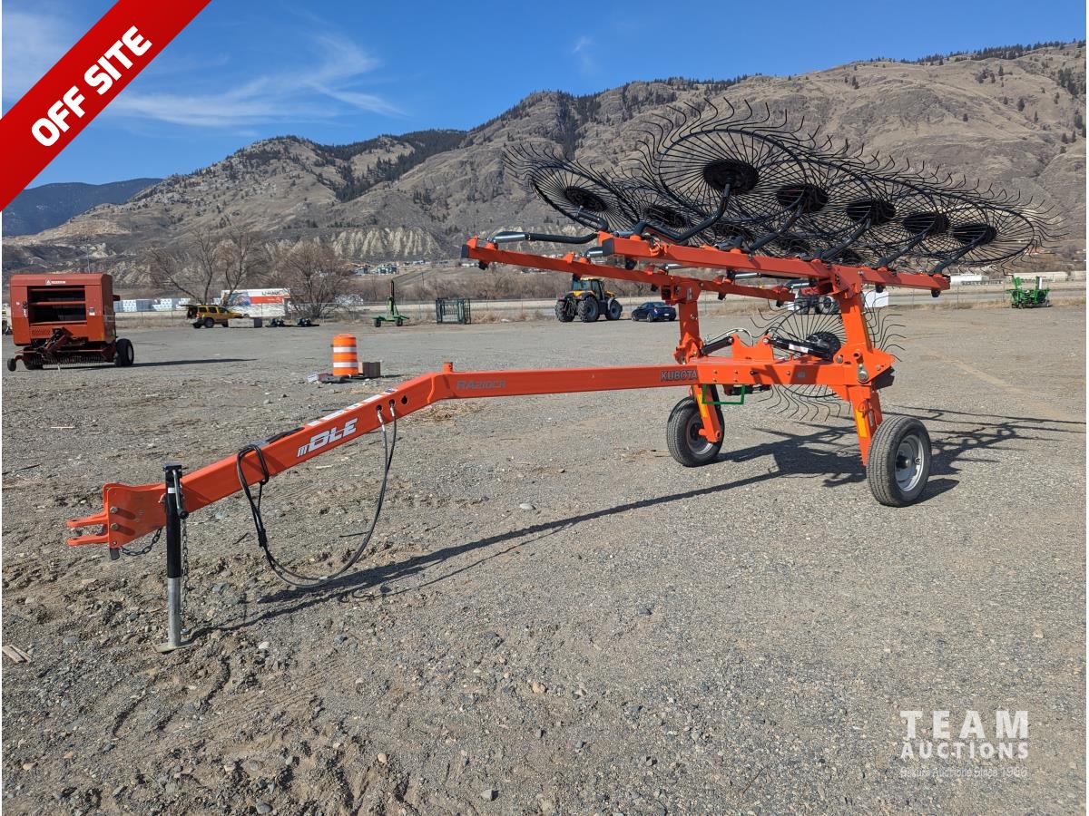 2020 Kubota RA210CR 25 Ft 4 inch 2 Wheel Rake [23DC15022-003] | Team ...
