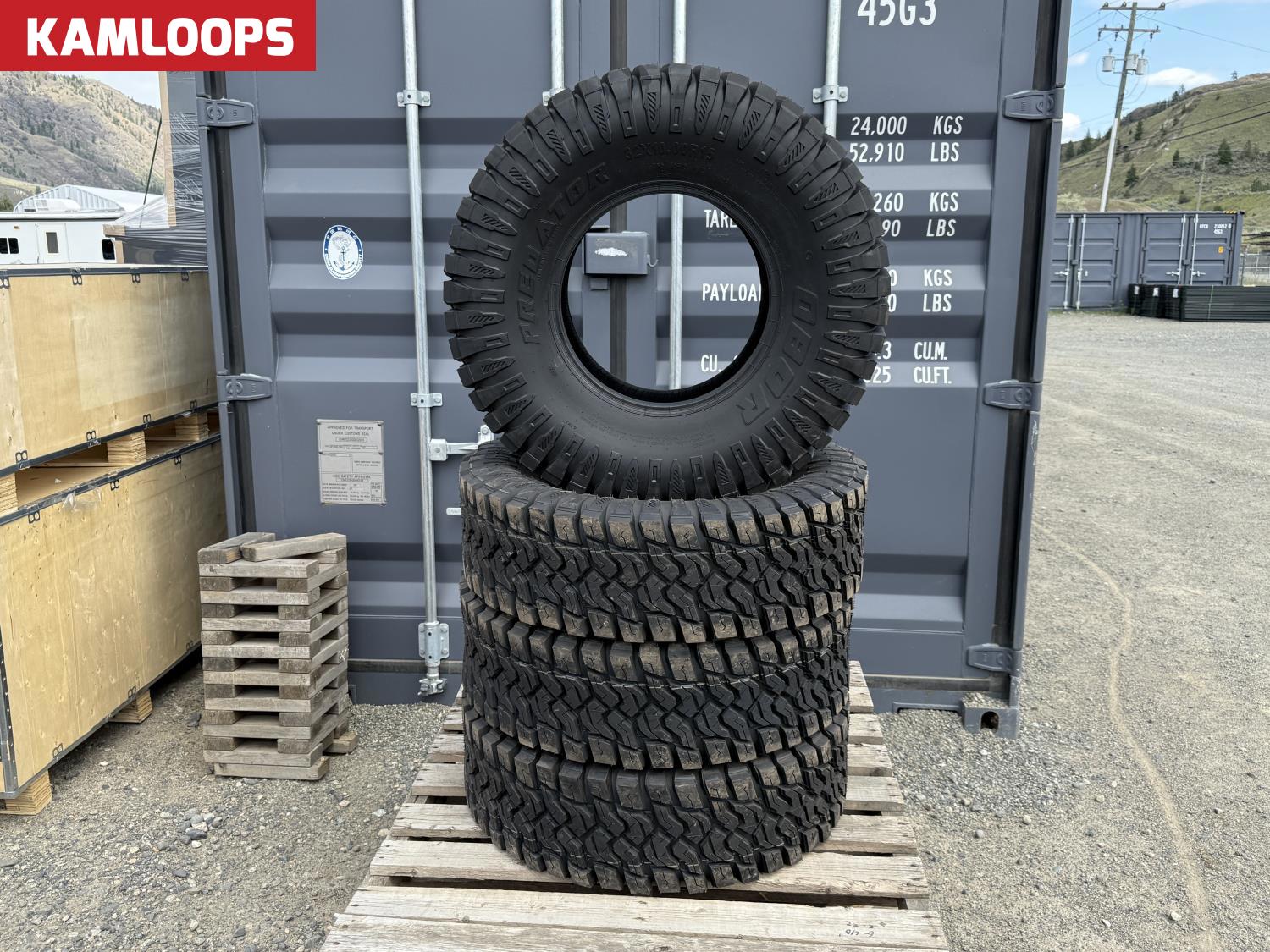 (4) Obor Predator UTV Tires (Unused) [25FC32996-007] | Team Auctions