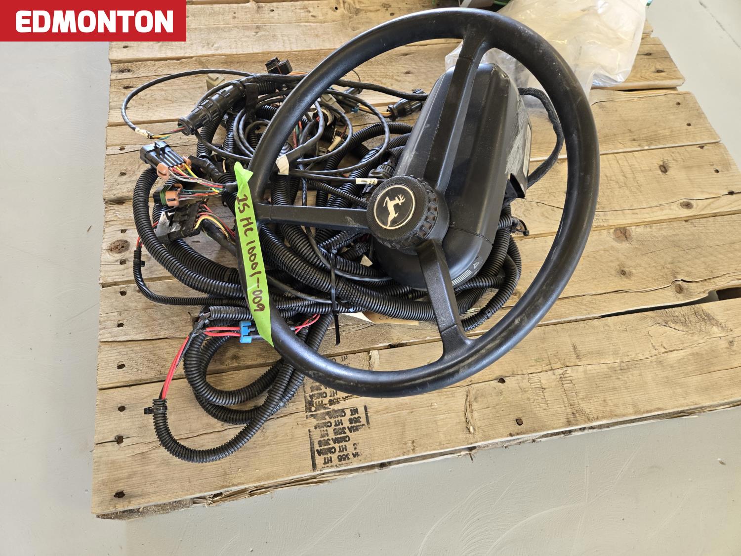 John Deere Auto Track Steering Wheel Atu 200 & Wiring Harness ...