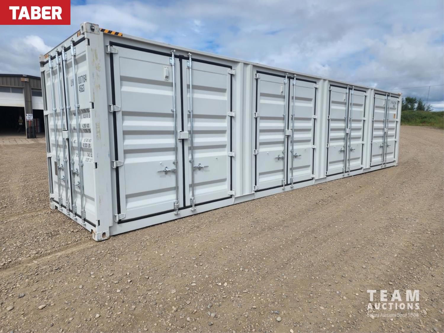 40 Ft High Cube Shipping Container [26EF54995-001] | Team Auctions