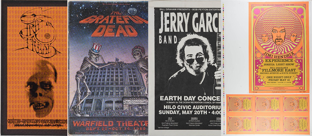 Rock Poster Summer Spectacular | Psychedelic Art Exchange Auction