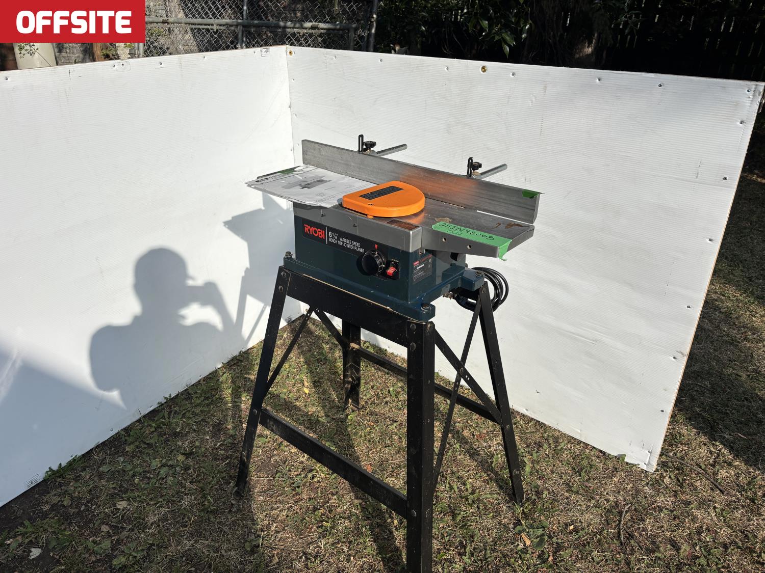 Ryobi 6 Inch Bench Top Jointer [25IN48008-013] | Team Auctions