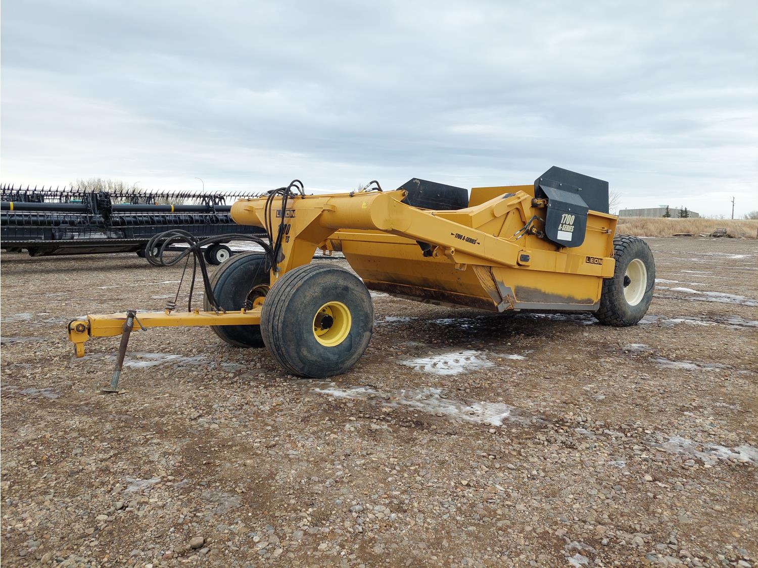 Leon 1700-A 8 Ft Pull Scraper [25CA02021-001] | Team Auctions