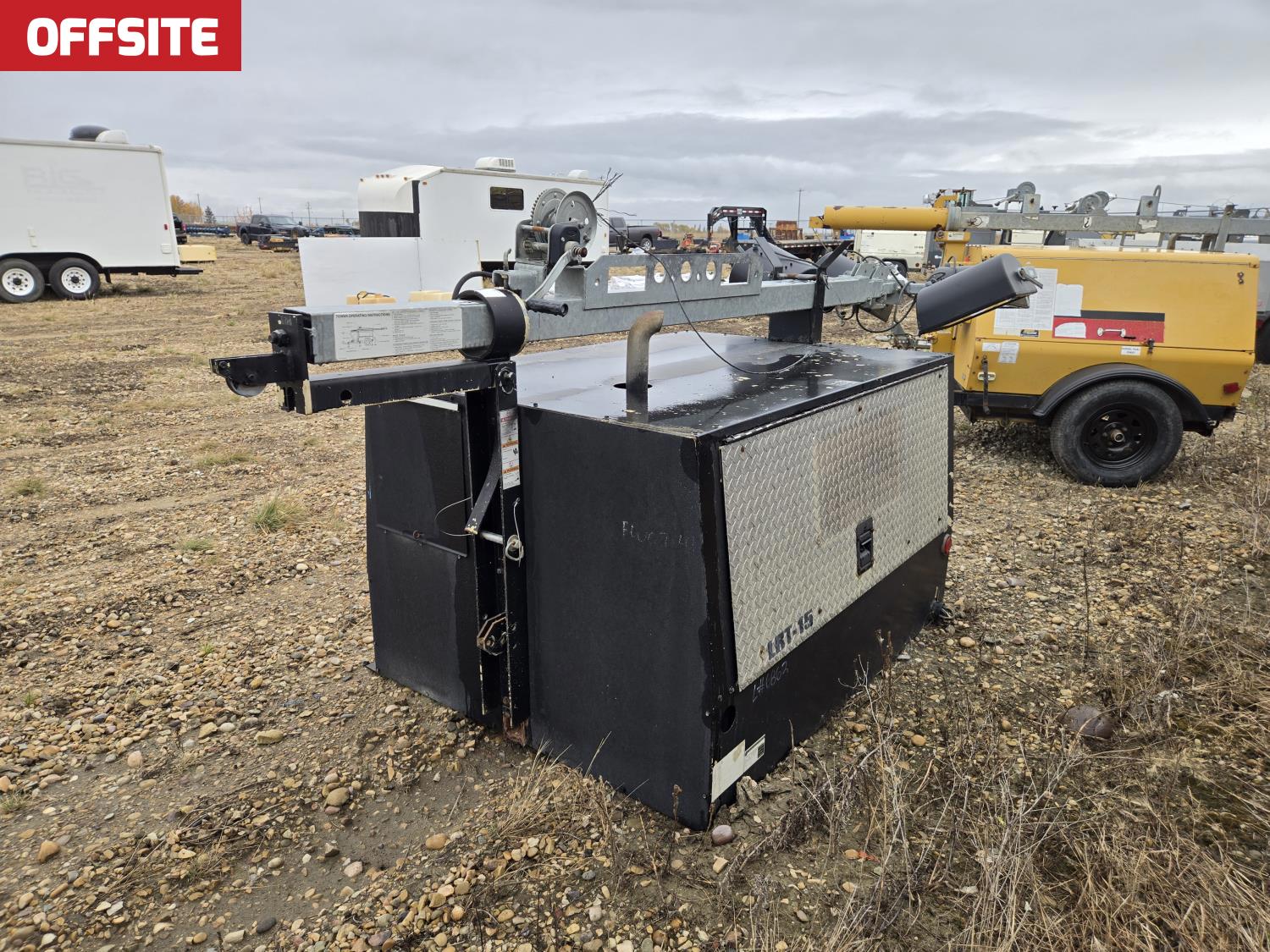 2013 Doosan L20-60HZ-T4I 20 Kw Light Tower (INOPERABLE) [25JC37021-003 ...