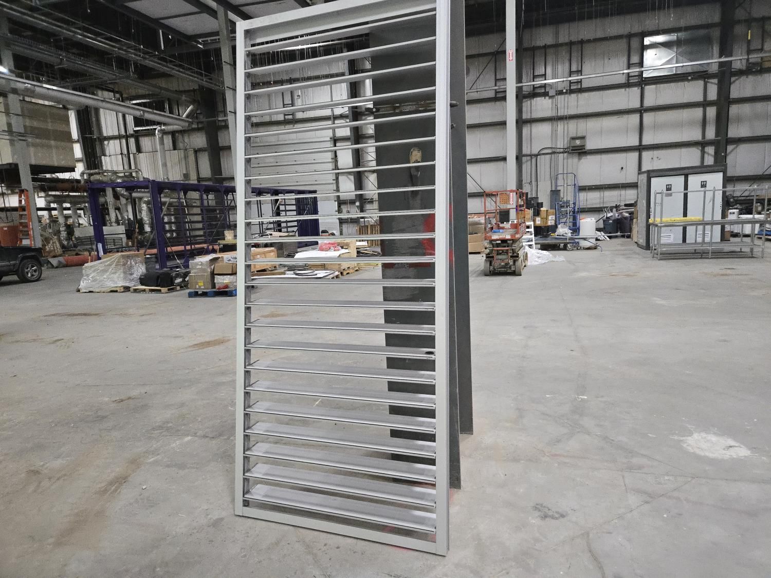 Single Aluminum Louver Unit (Unused) [25BJ41001-018] | Team Auctions
