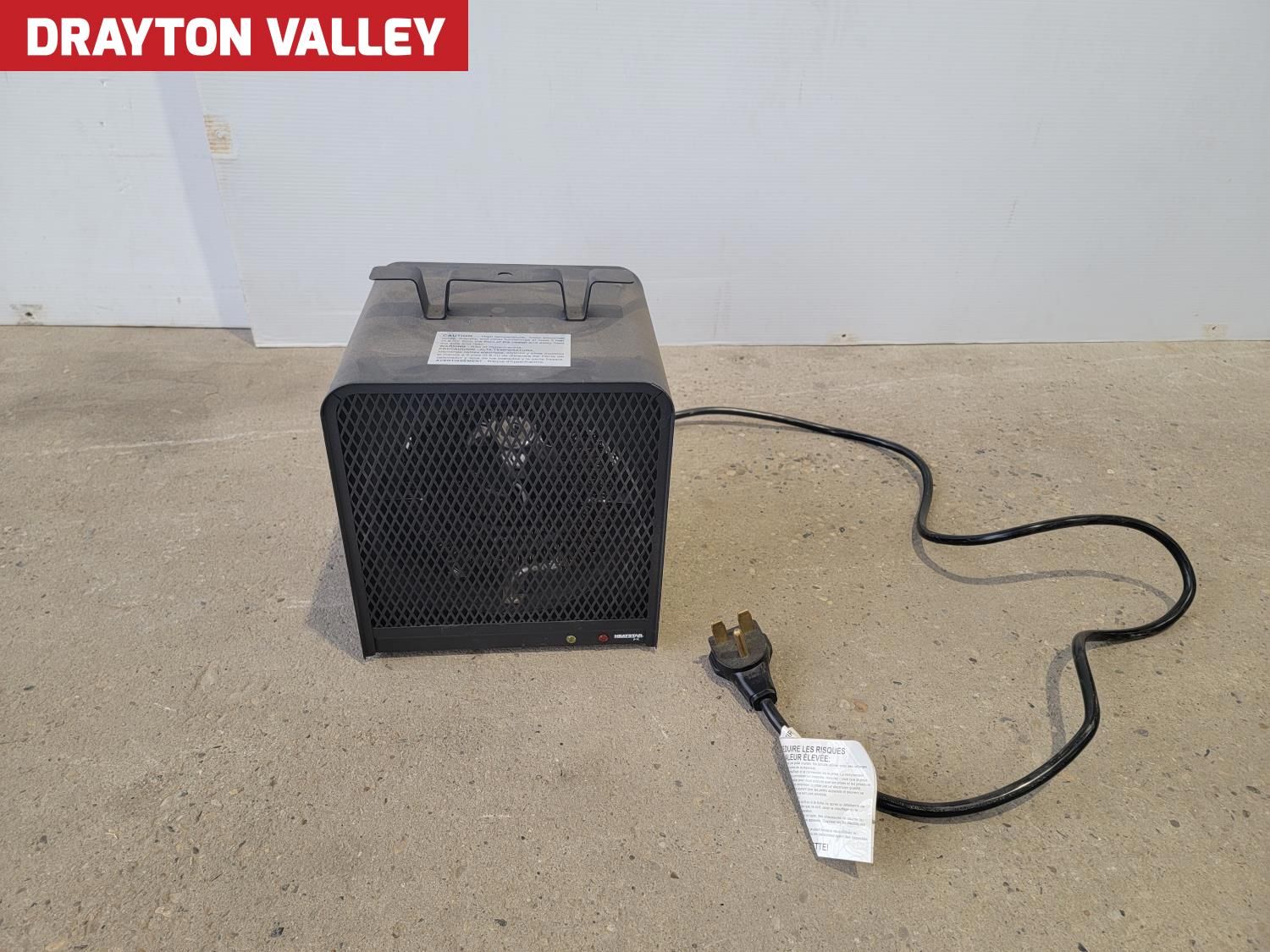 Heatstar 4800W 240V Heavy Duty Forced Air Heater (Unused) [26AB37004 ...