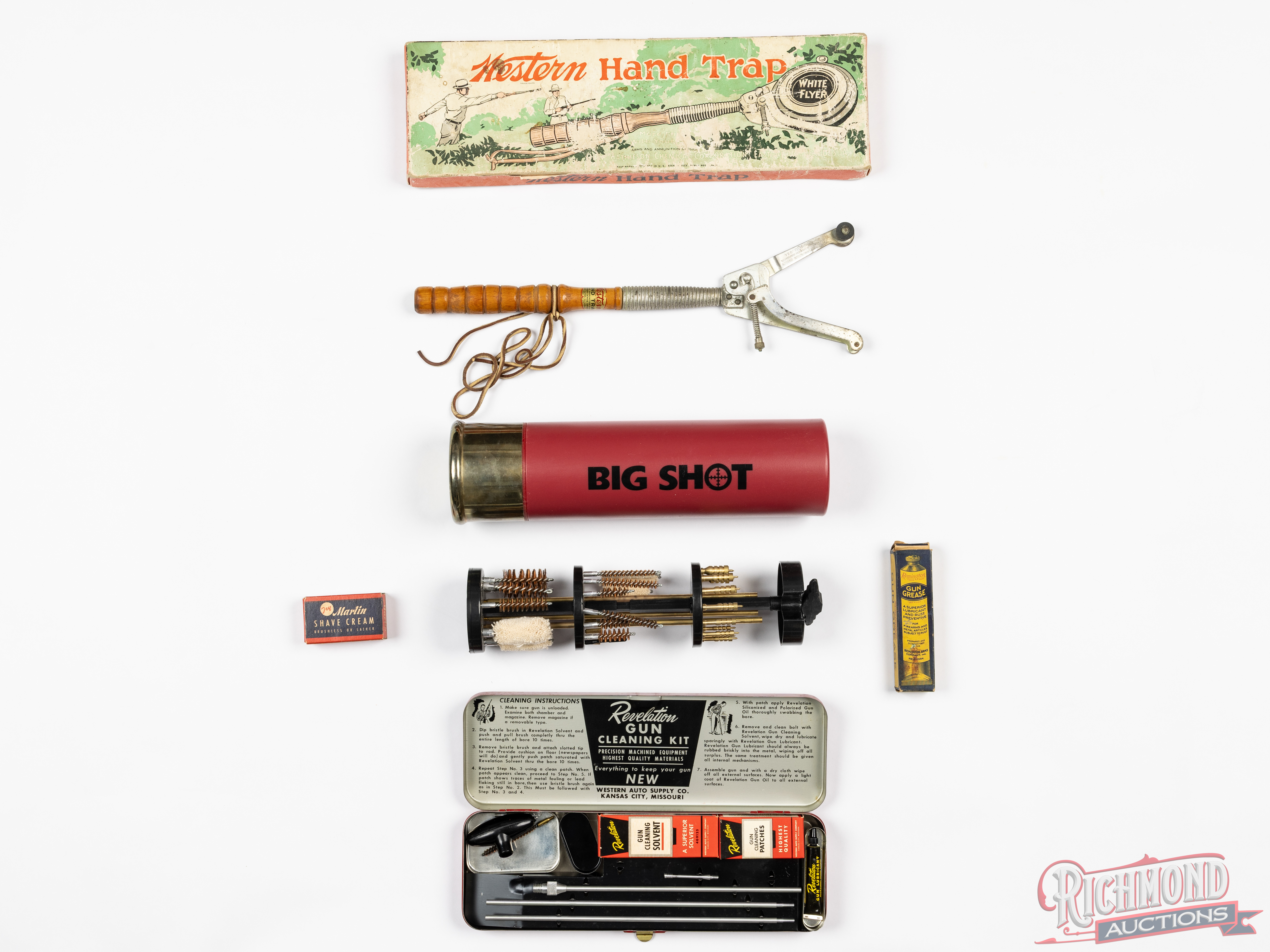 Collector Lot Vintage & Modern Gun Cleaning Kit, Western Hand Trap ...