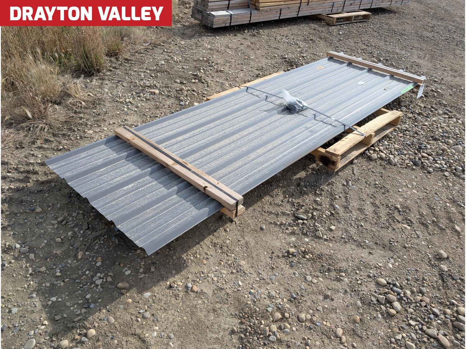 (6) 36 Inch X 10 Ft 29 Ga Duraclad Panels and Qty of Screws (Unused ...