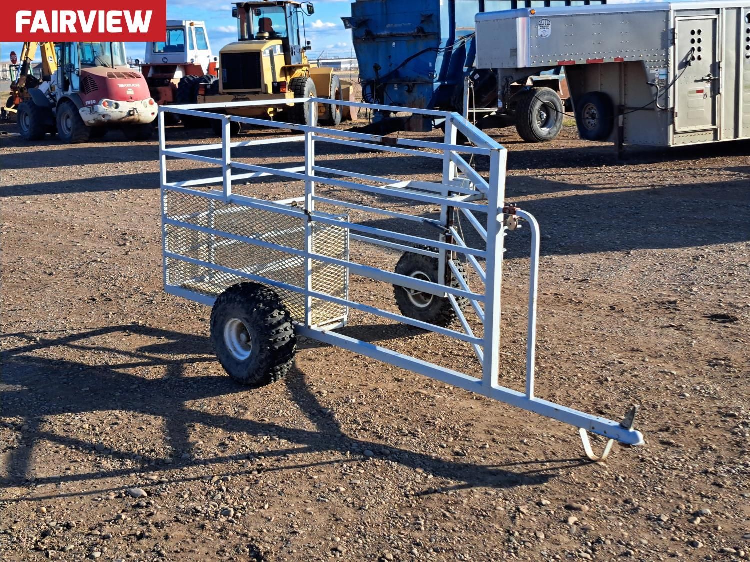 Quad Roper Pull Behind Calf Catcher [25KC07015-036] | Team Auctions
