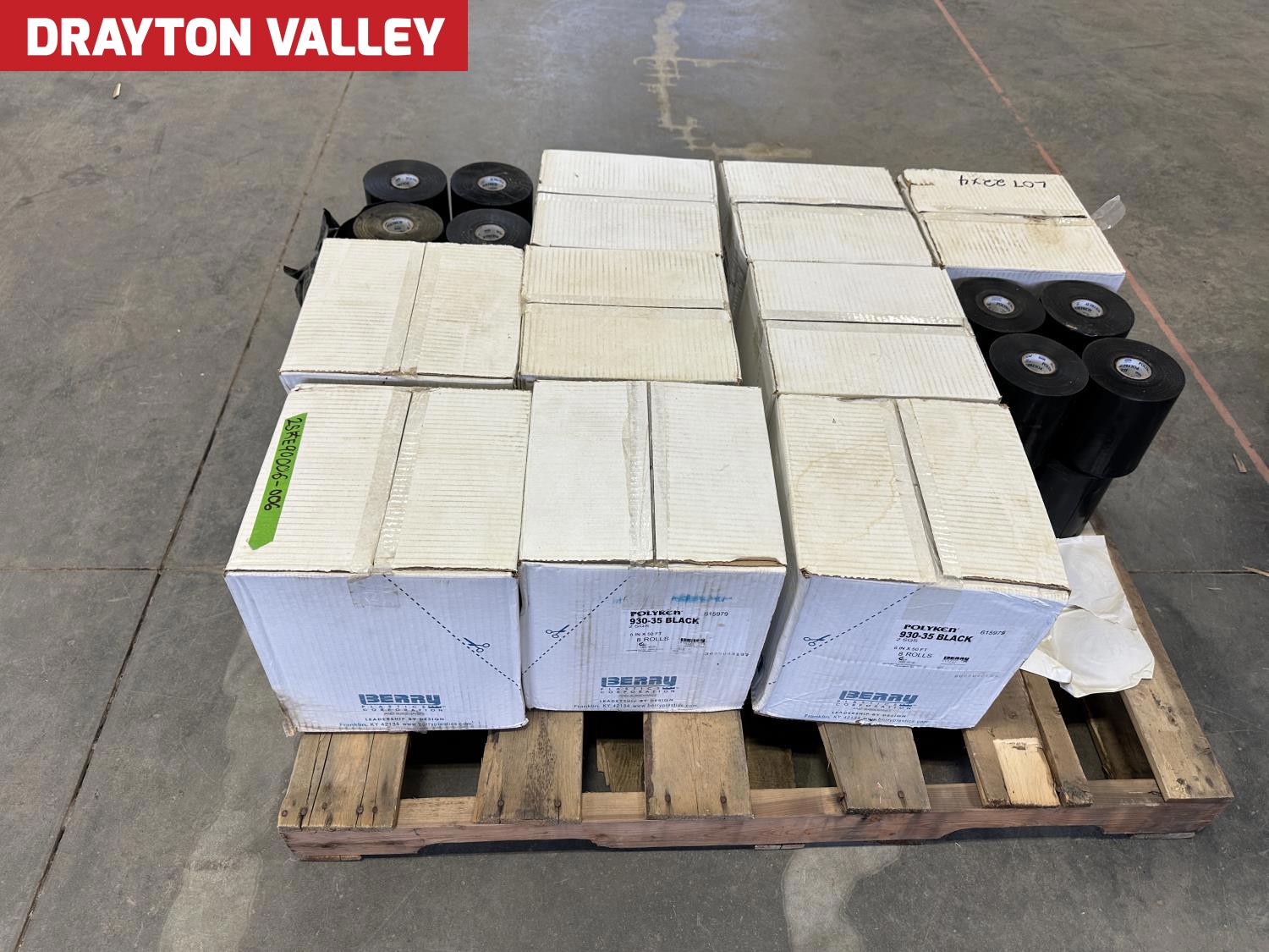 (11) Boxes of Polyken 930-35 Black Pipeline Tape (Unused) [25KE90006 ...